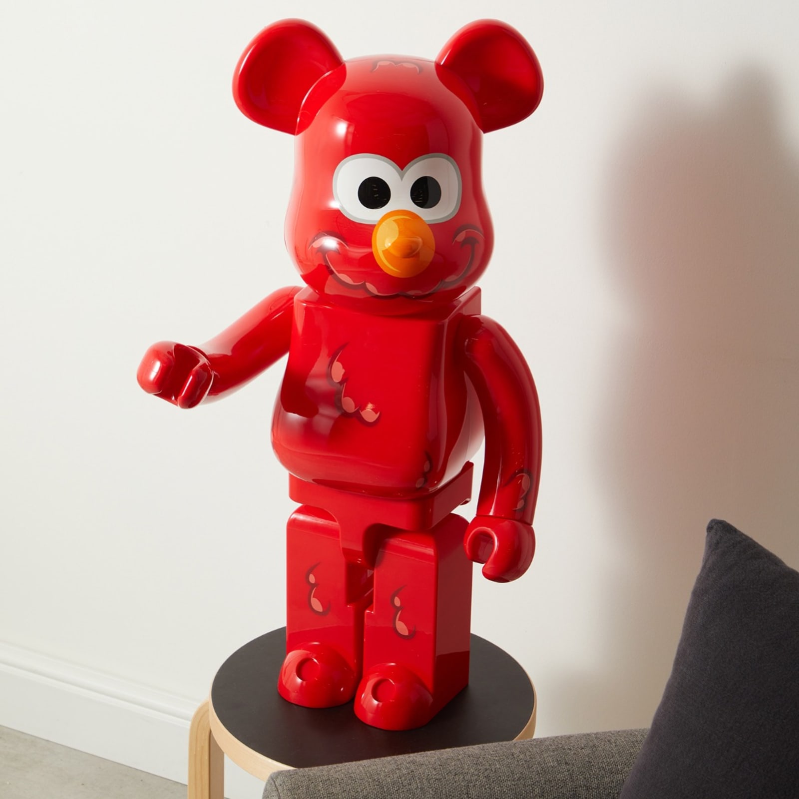 Medicom Be@rbrick Coin Parking Delivery × Sesame Street Elmo Red | END ...