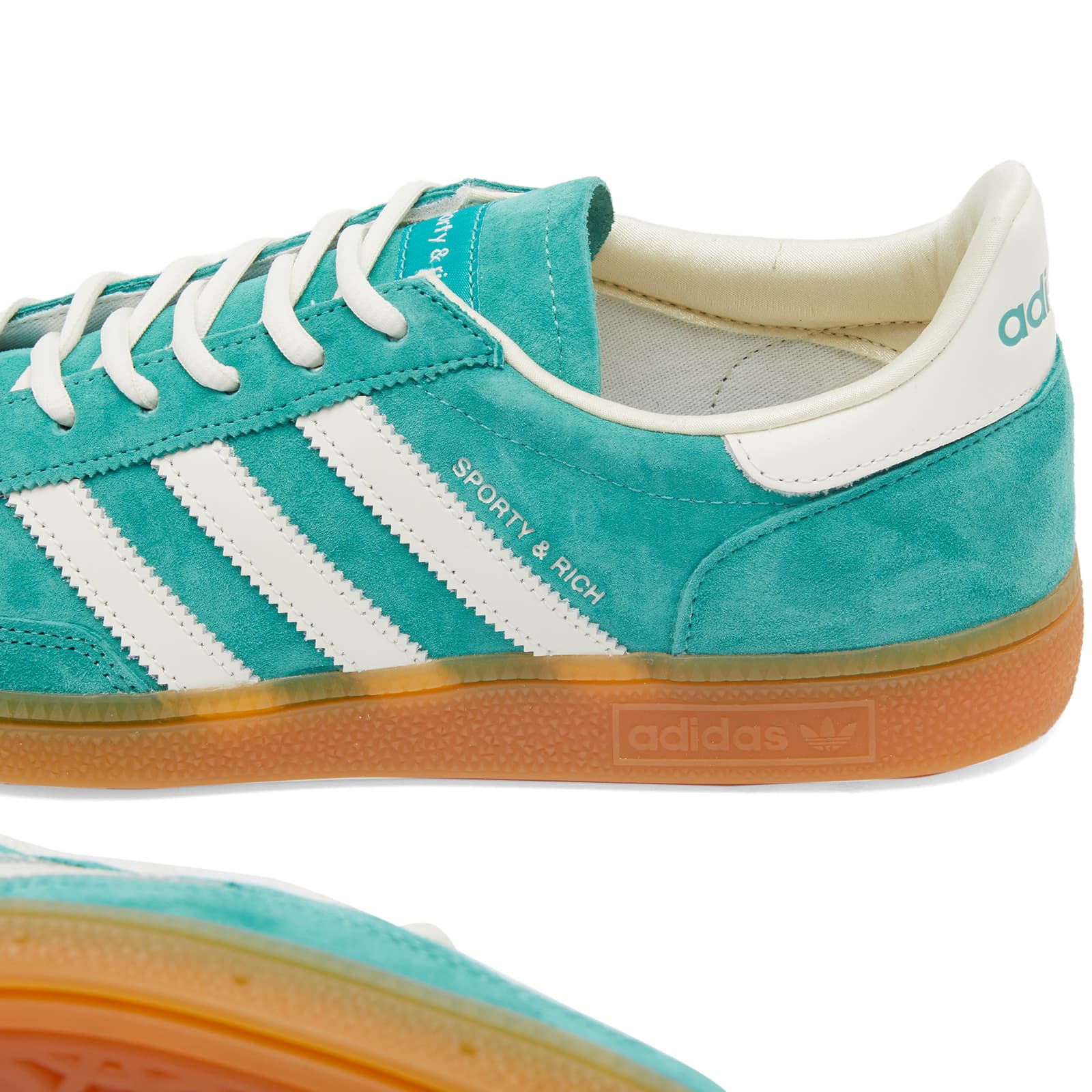 Adidas X Sporty & Rich Handball Spezial Green, Core White & Gum | END. (HK)