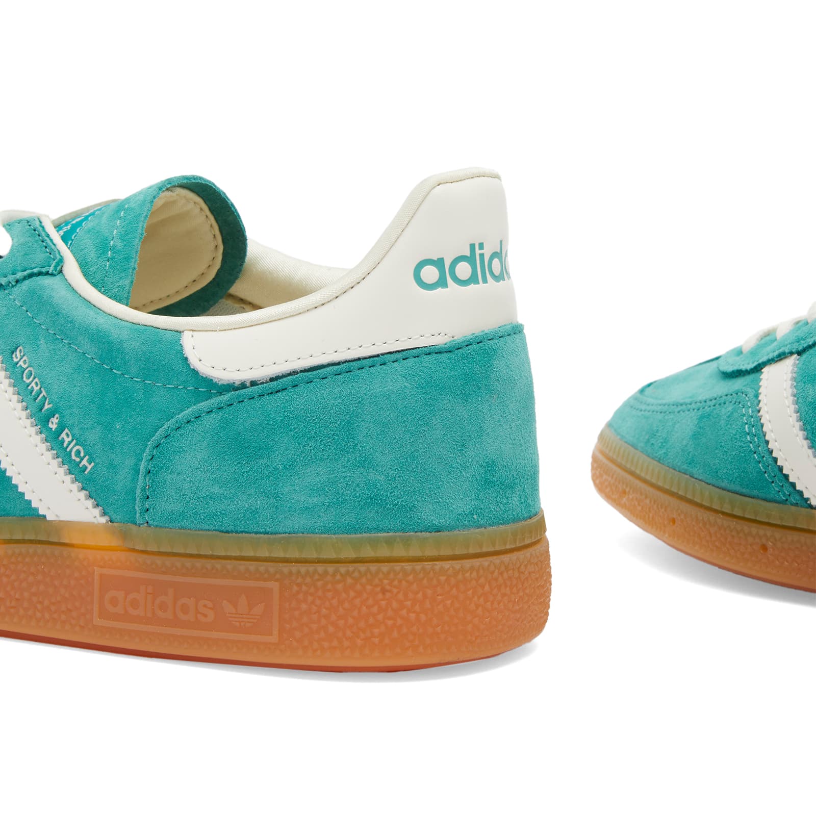 Adidas X Sporty & Rich Handball Spezial Green, Core White & Gum | END. (HK)