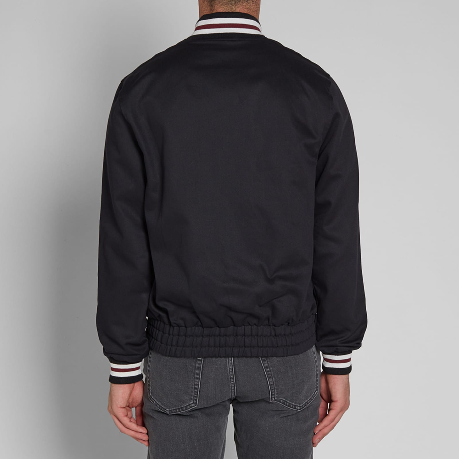 Fred Perry Made in England Original Tennis Bomber Jacket Black | END.