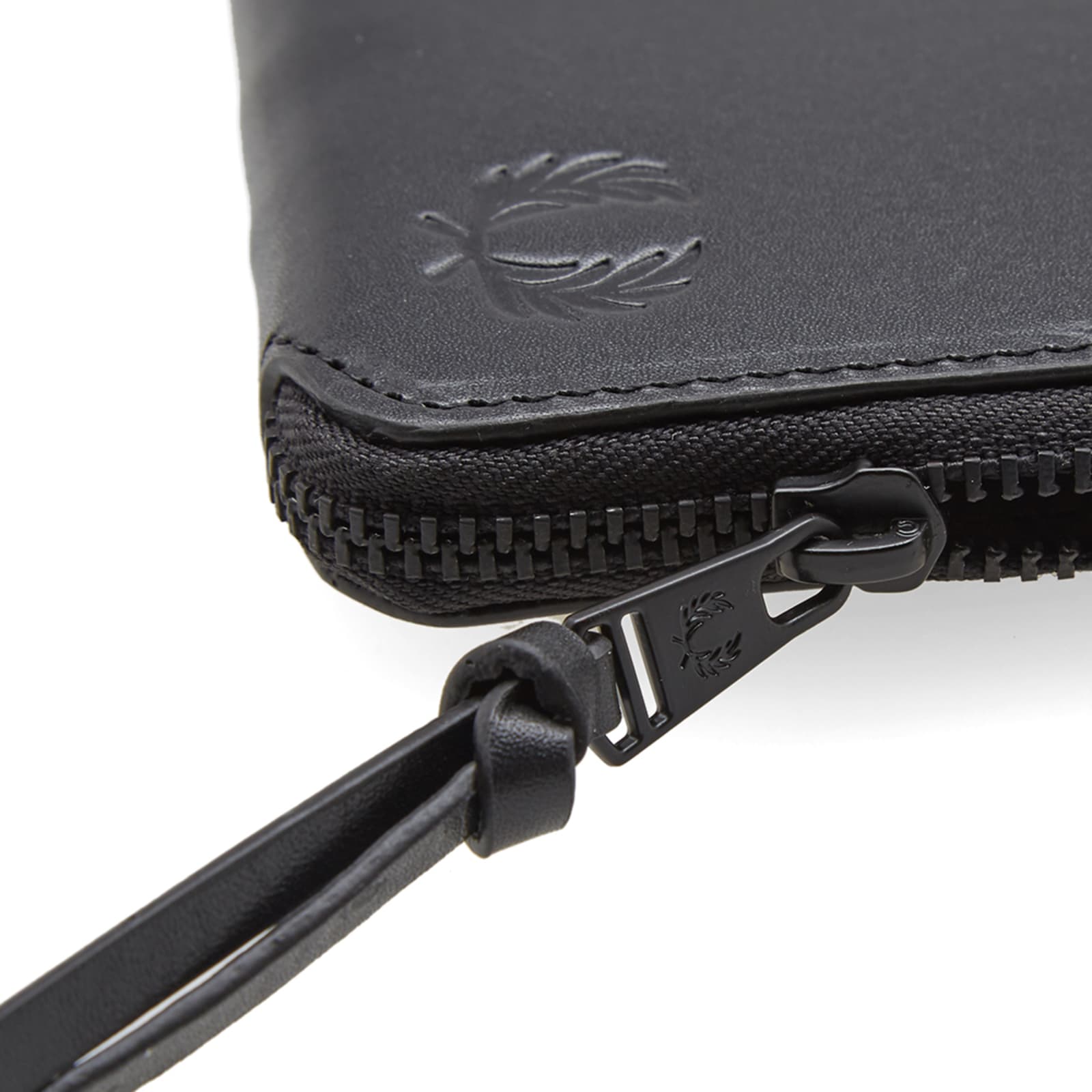 Fred Perry Contrast Zip Wallet Black | END. (KR)
