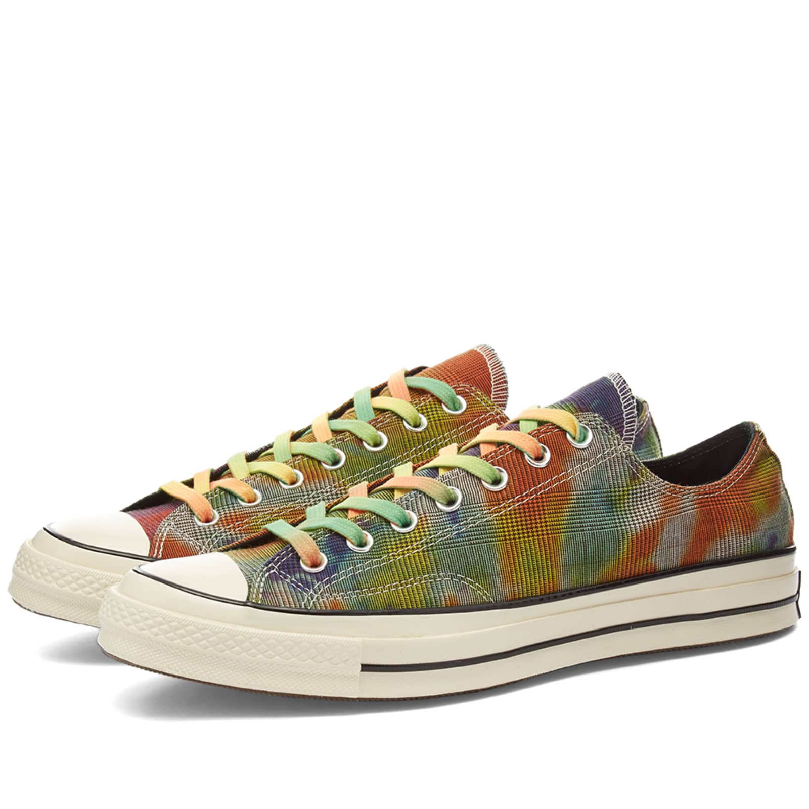 Converse Chuck Taylor 1970s Ox - Tie Dye Plaid Sundress | END. (HK)