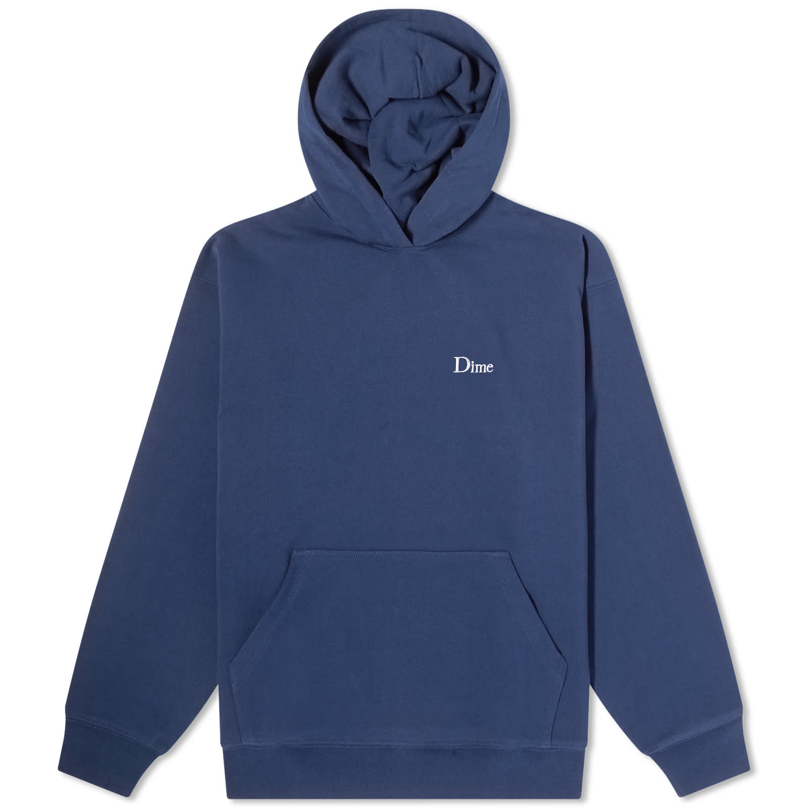 Dime Classic Small Logo Hoodie Navy | END. (US)