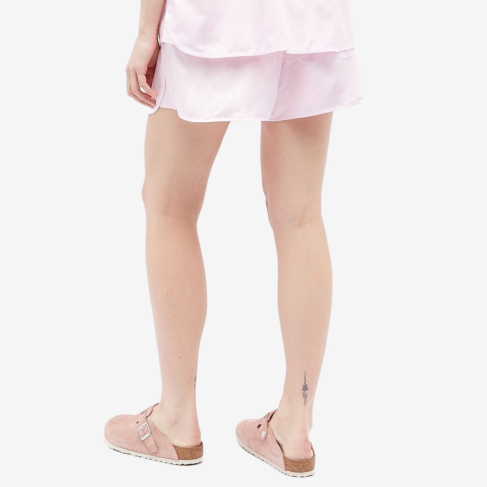 HAY Outline Pyjama Shorts Soft Pink | END.