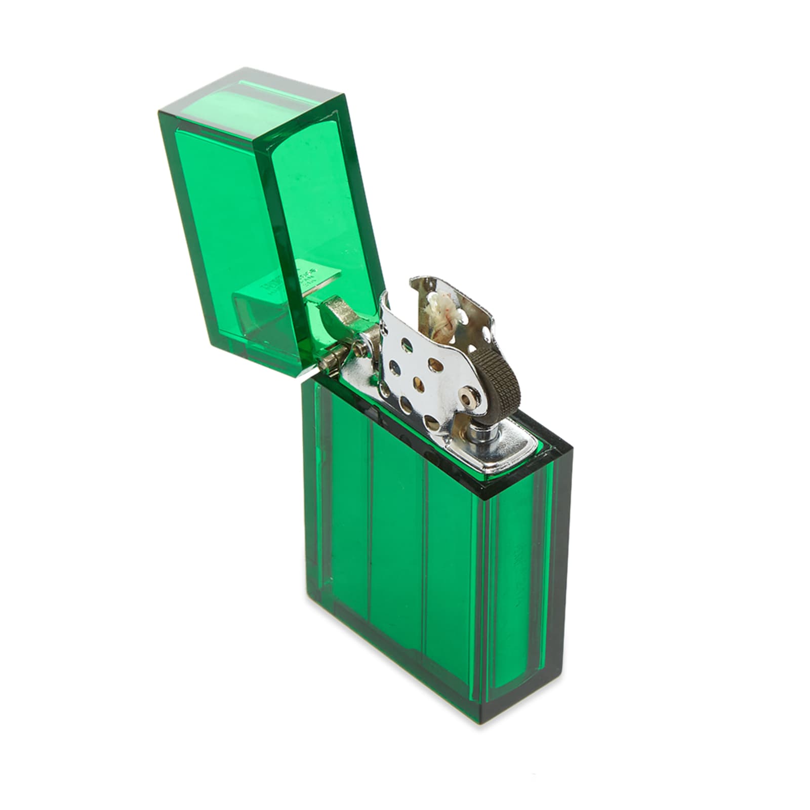 Tsubota Pearl Hard Edge Petrol Lighter Clear Green | END. (AR)