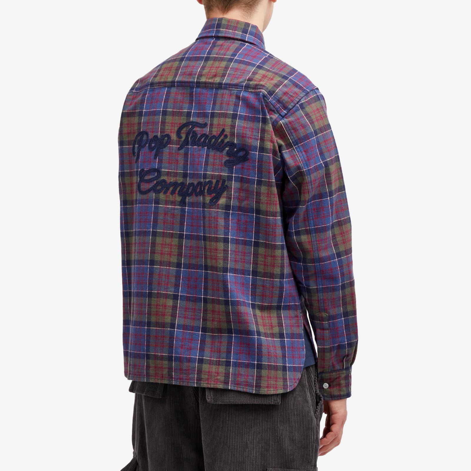 Pop Trading Company Flannel Shirt Multi | END. (GB)
