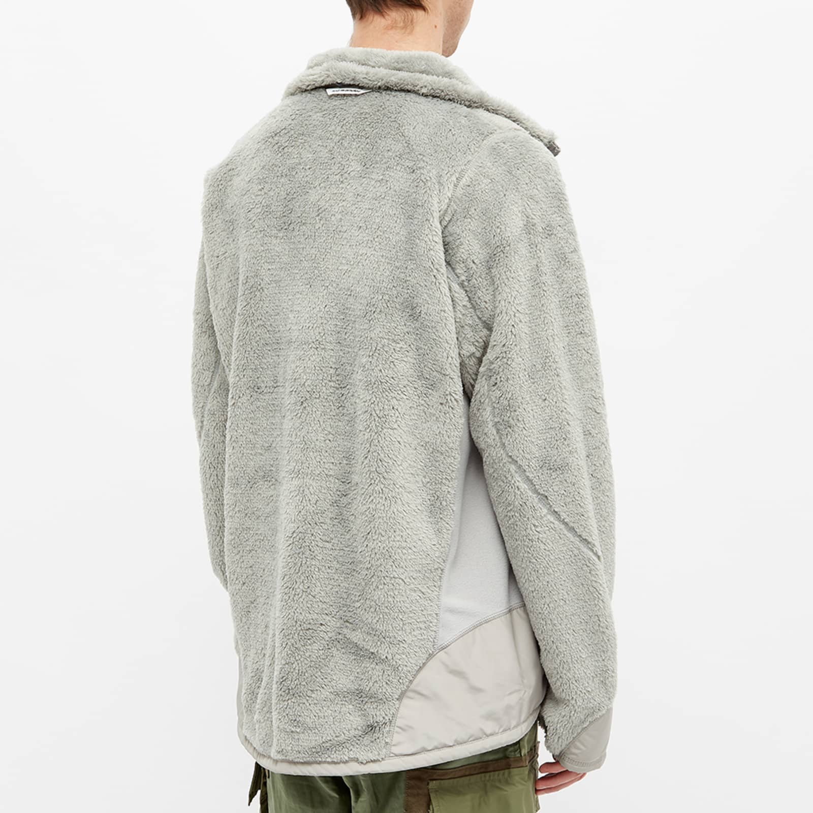 And Wander High Loft Fleece Jacket Grey | END.