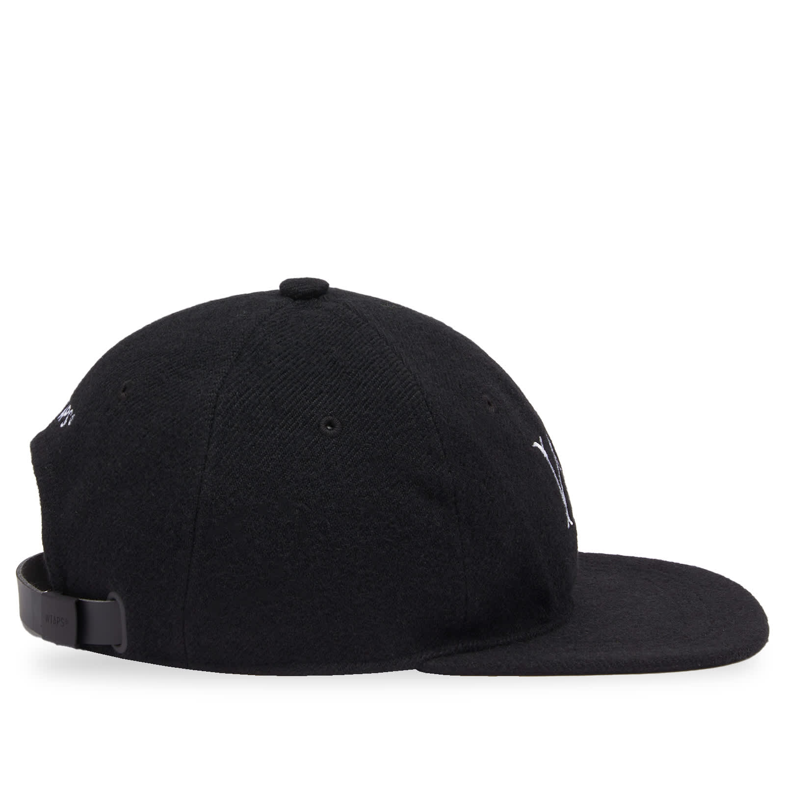 WTAPS 12 Brushed 6 Panel Cap Black | END. (KR)