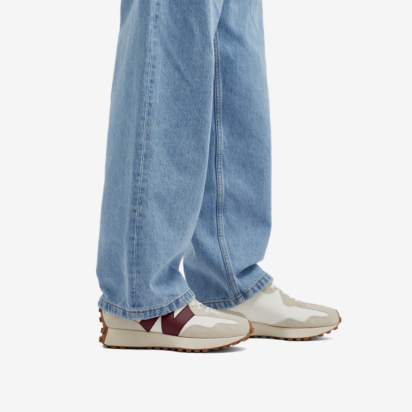 New Balance WS327KA Moonbeam & Burgundy | END. (CA)