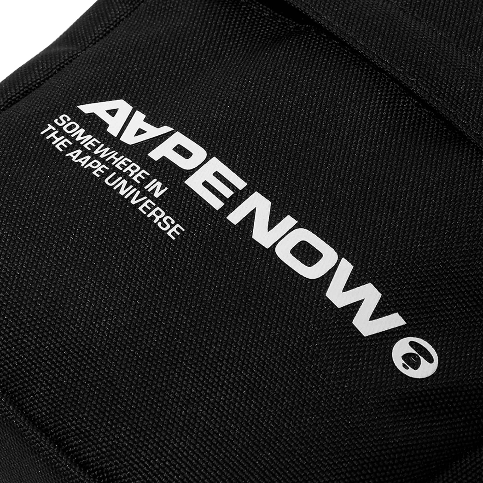 AAPE Small Side Bag Black | END.
