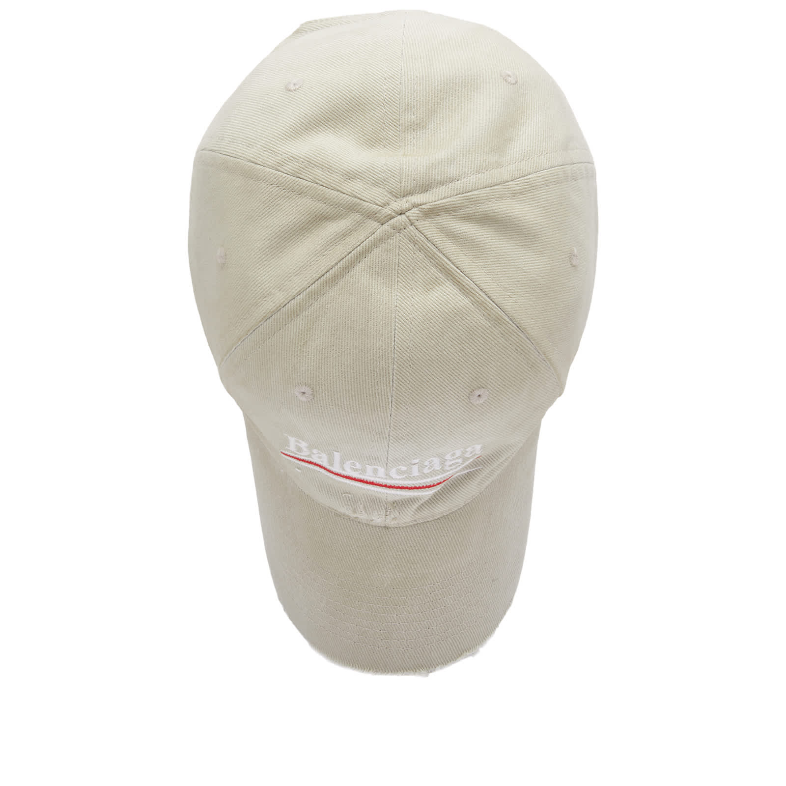 Balenciaga Politcal Campaign Cap Shell & White | END. (SG)