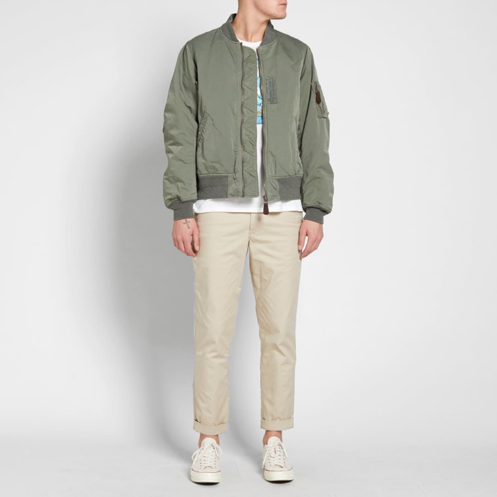 Visvim Thorson Jacket Olive | END.