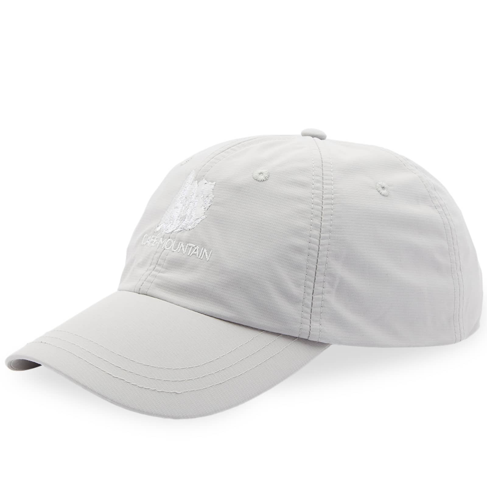 Café Mountain Nylon Embroidered Logo Cap Chalk | END. (AU)