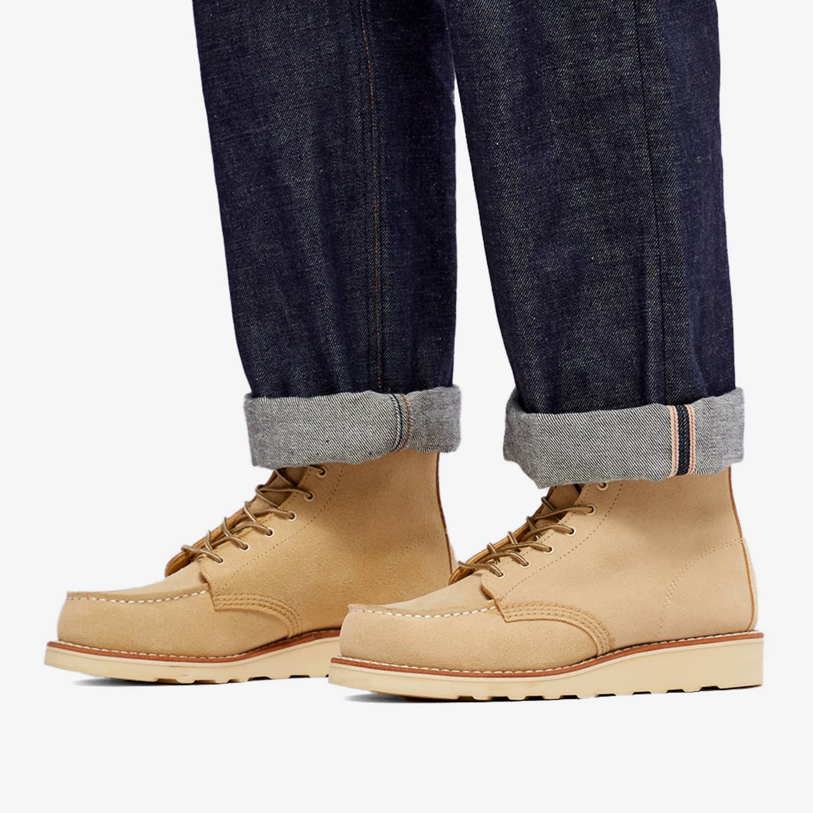 Red Wing 6" Classic Moc Boot Cream Abiline | END. (AU)