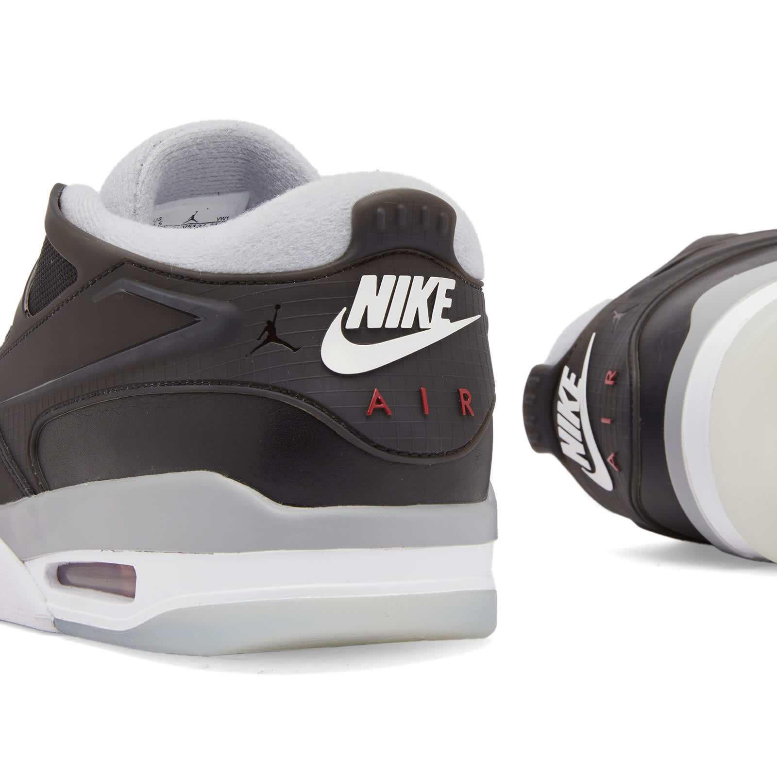 Air Jordan 4 Rm Prm Sneaker Black, Red & White | END. (JP)