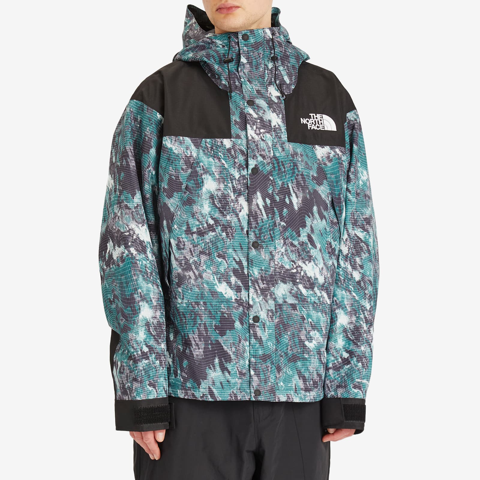 The North Face Dryvent Mono Mountain Jacket Deep Nori Trail Grid | END ...