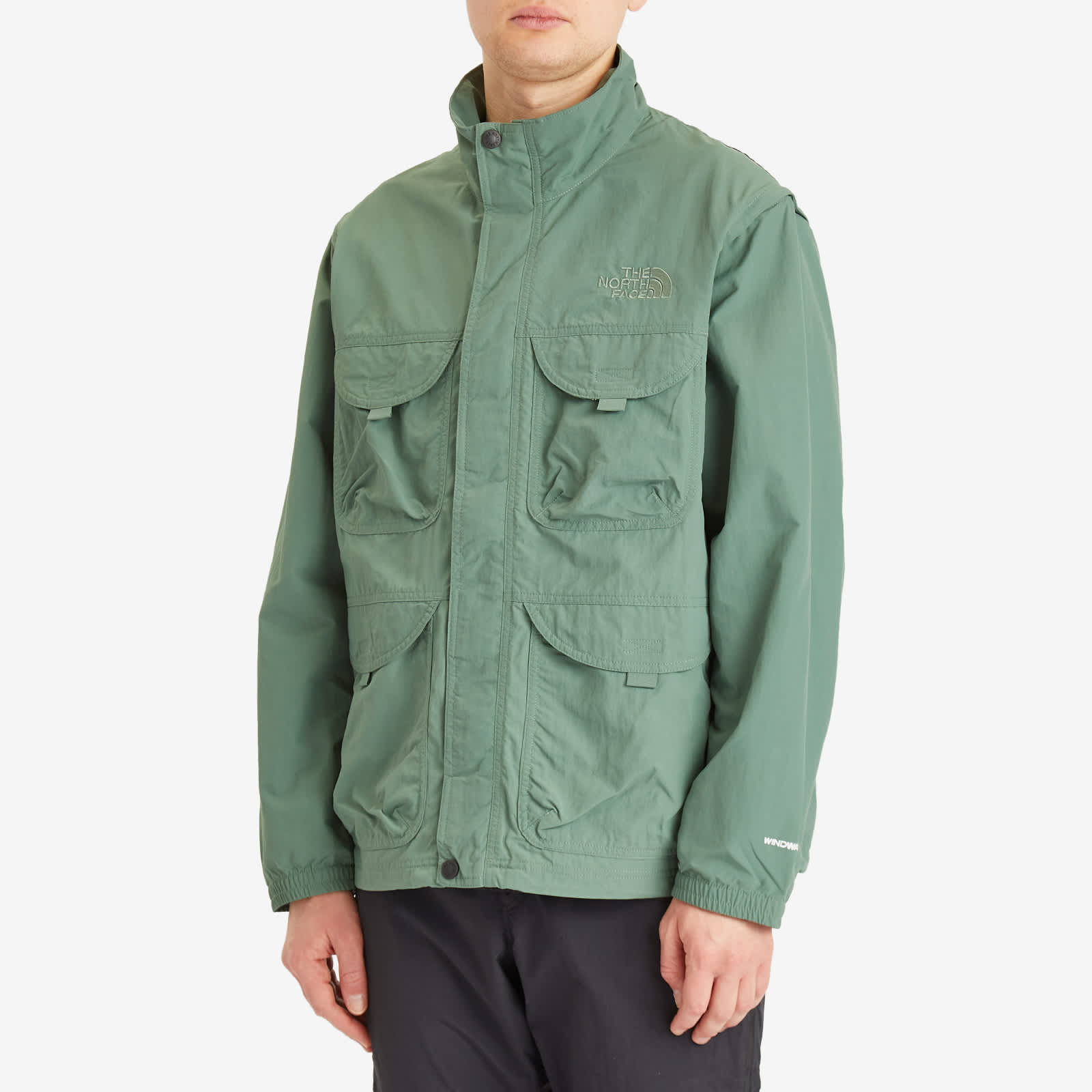 The North Face Convertible Jacket Duck Green | END. (US)