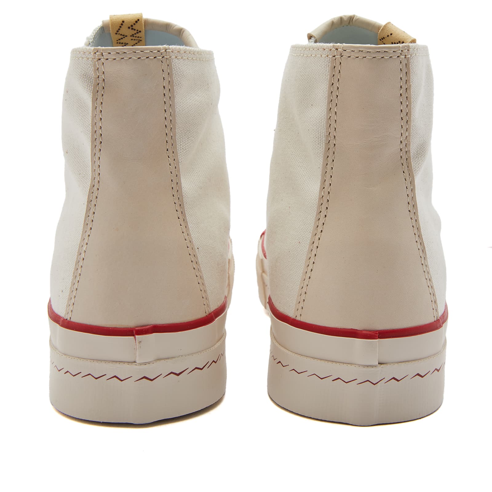 Visvim Skagway Hi Pattern Sneaker Ivory | END. (US)