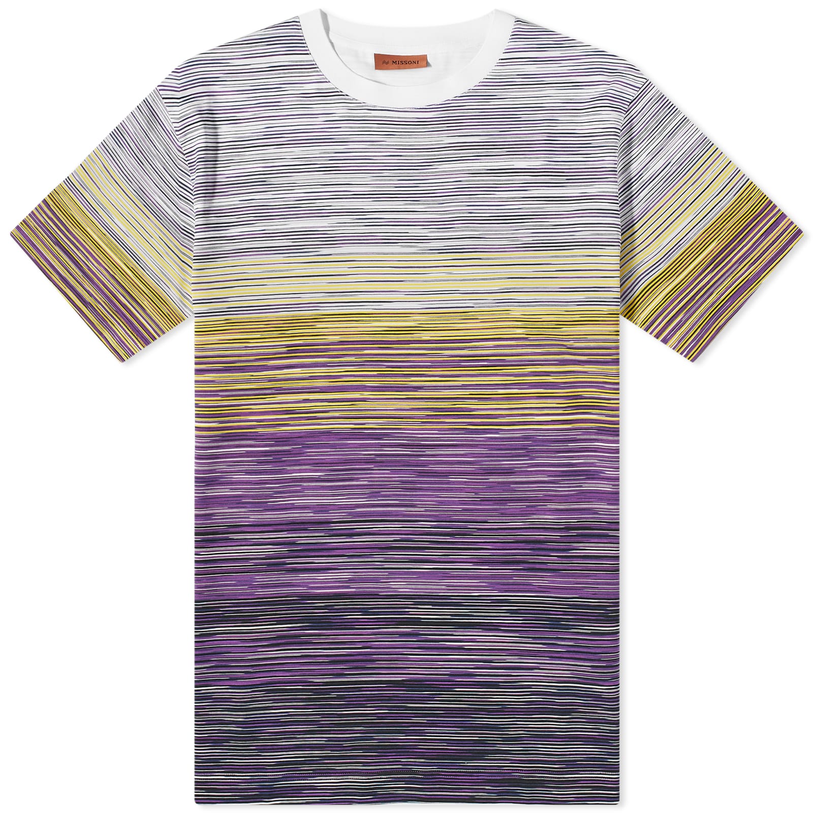 Missoni Multi Stripe Tee Yellow, Violet & Dark Purple | END. (GB)
