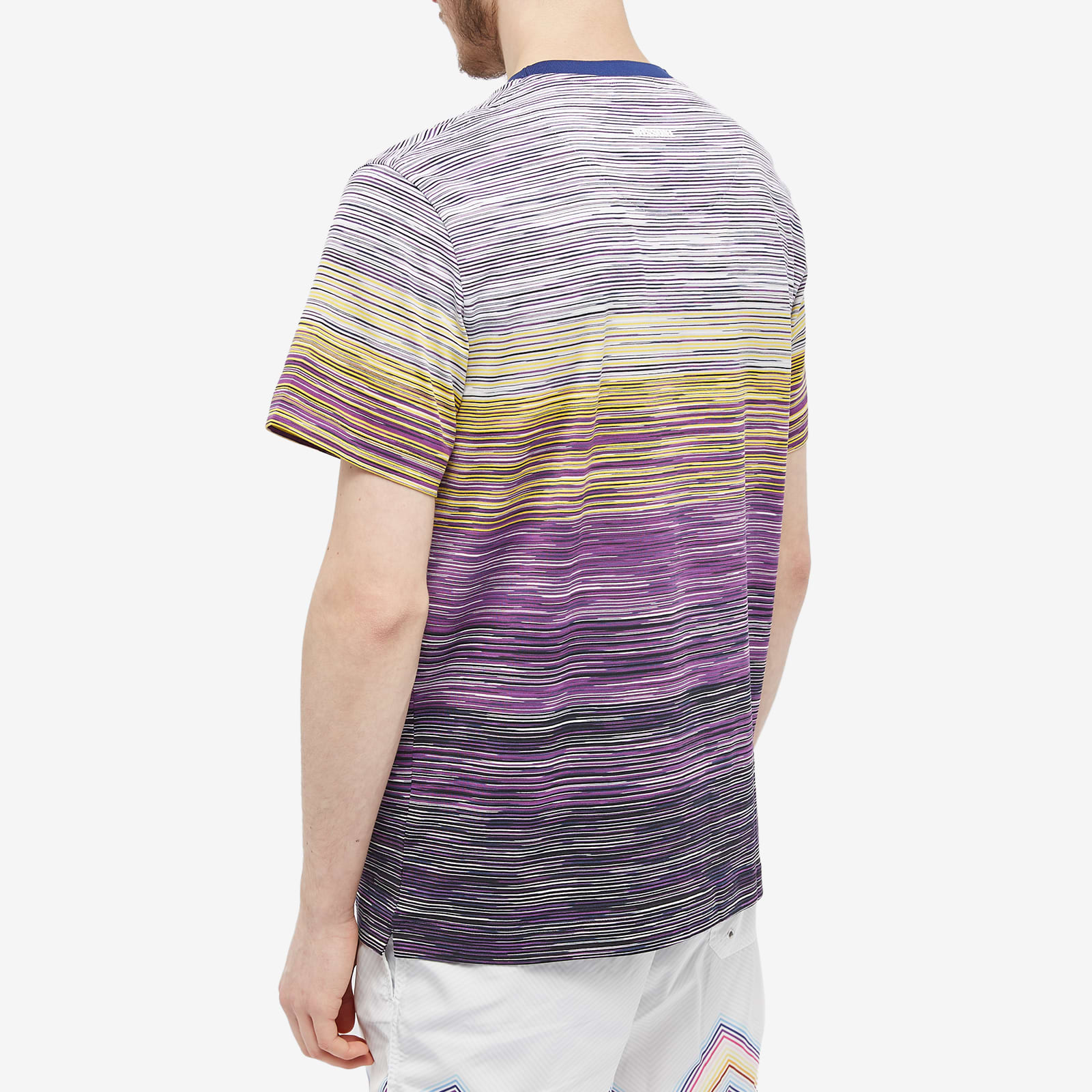 Missoni Multi Stripe Tee Yellow, Violet & Dark Purple | END. (US)