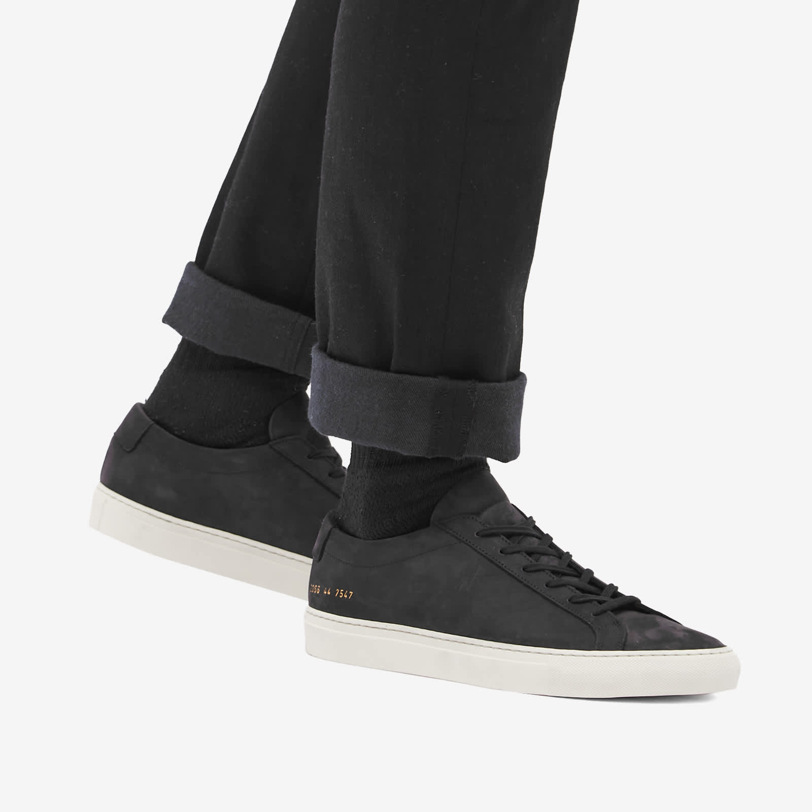 Common Projects Original Achilles Low Nubuck Black | END. (US)
