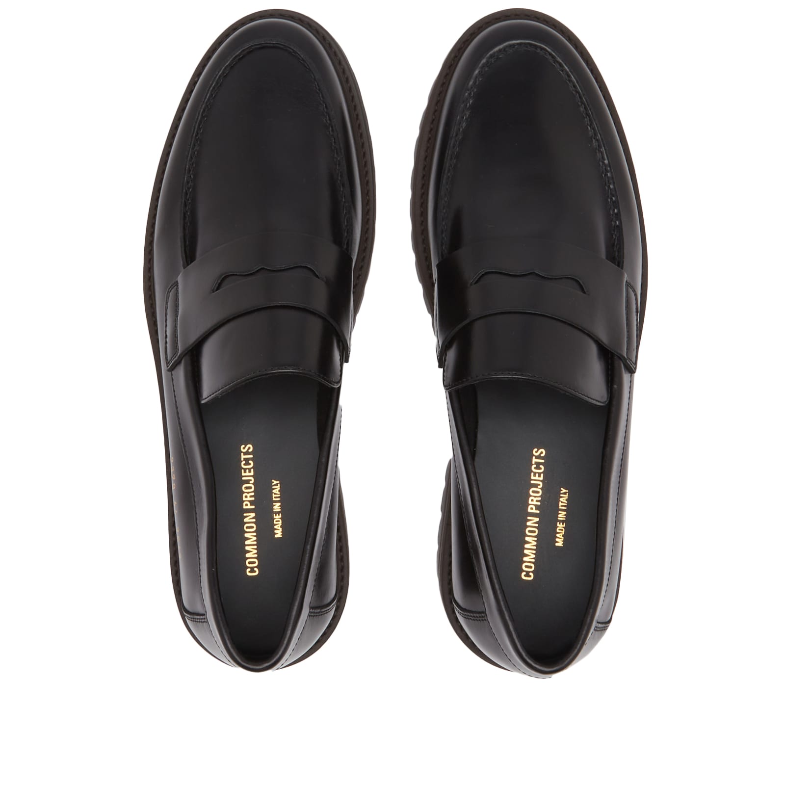 Common Projects Lug Sole Loafer Black | END. (AU)