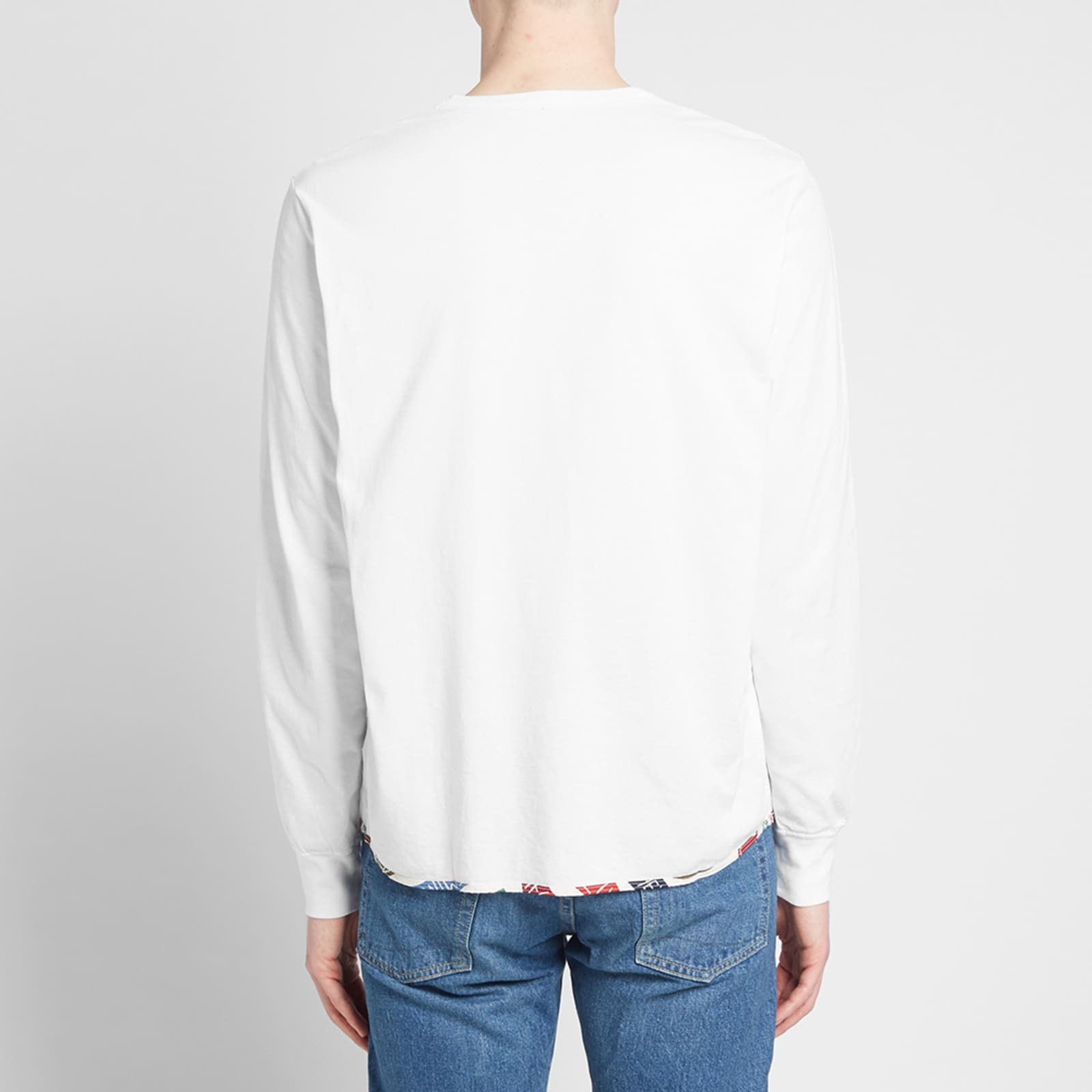 Visvim Long Sleeve Sublig Tee White | END.