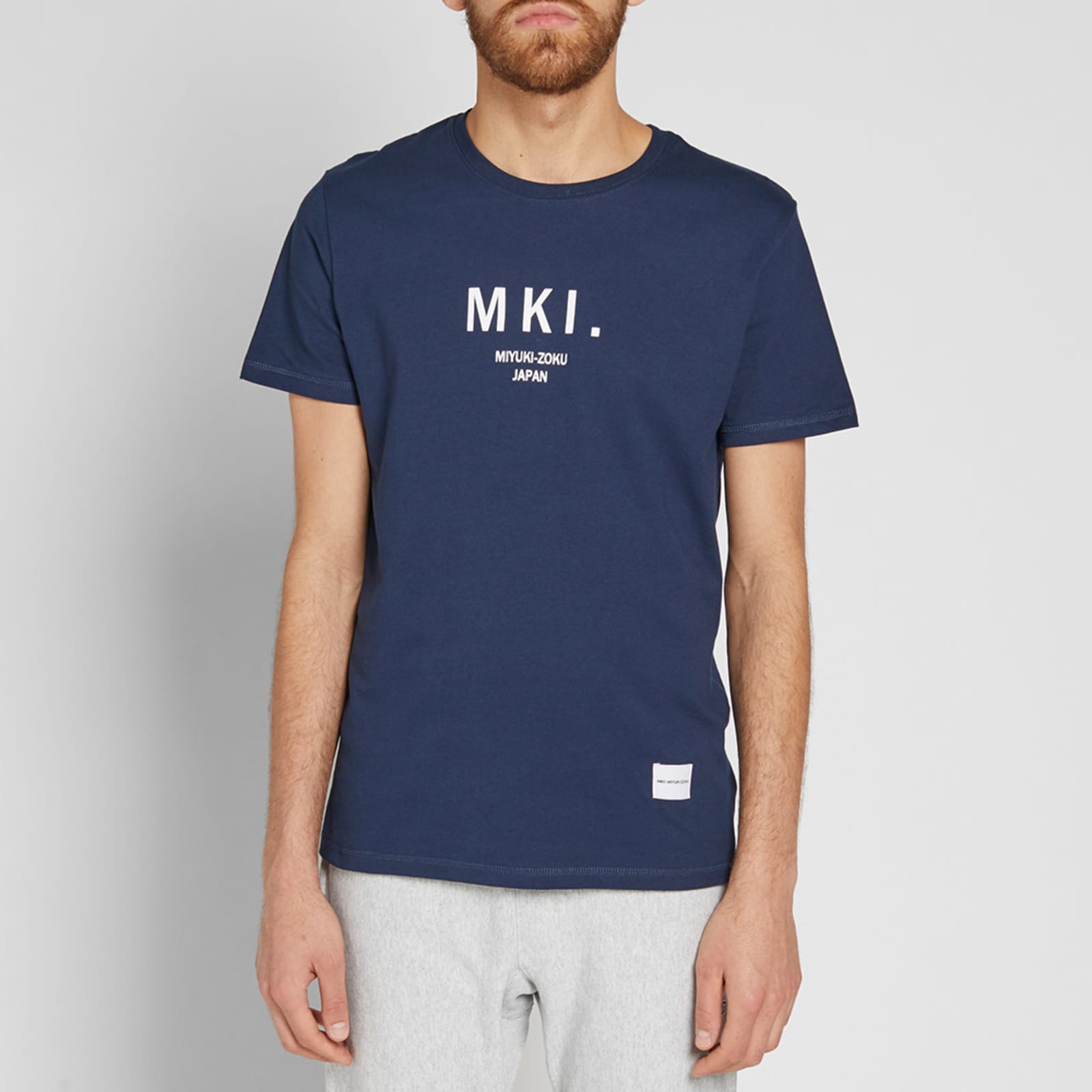 MKI Logo Tee Navy | END. (GB)