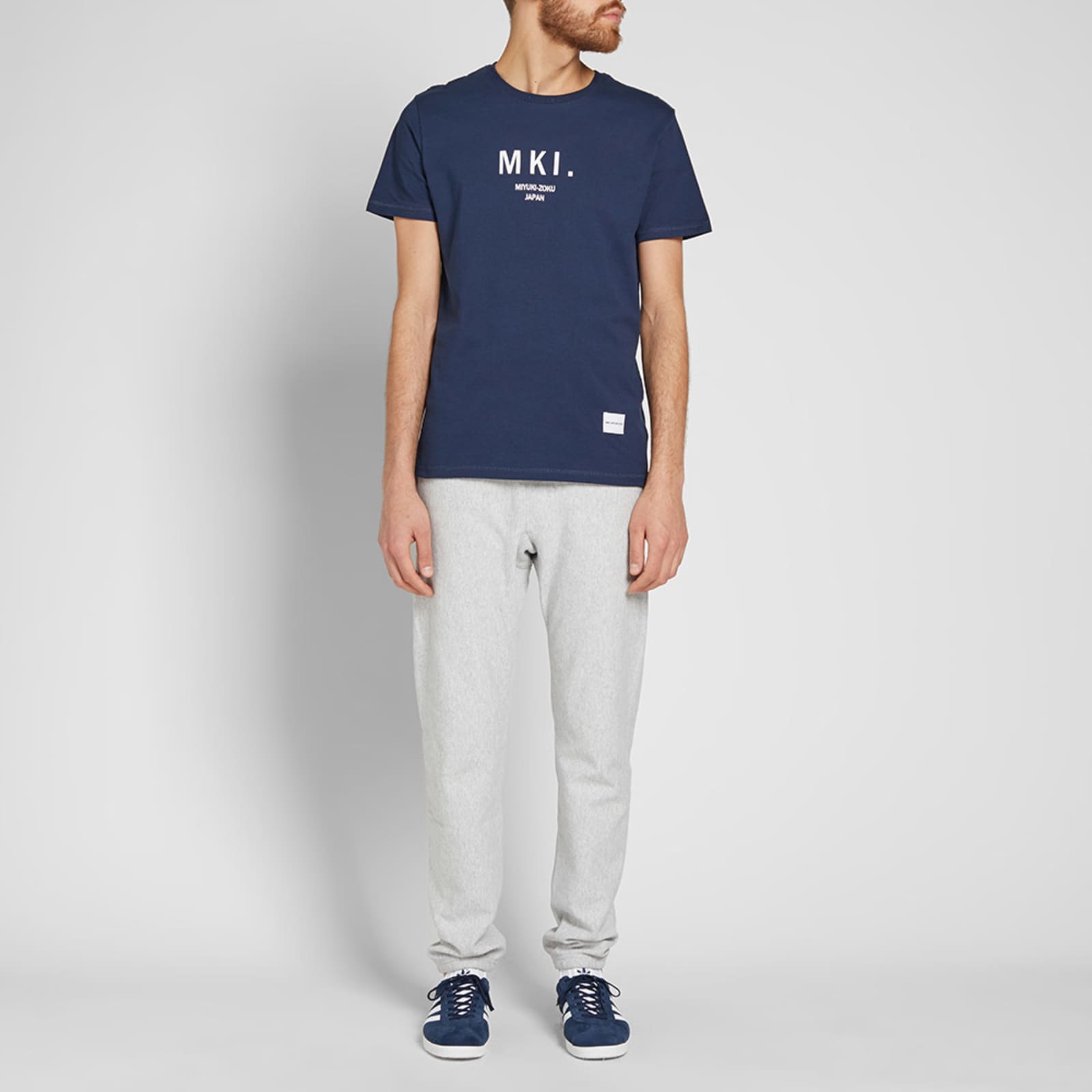 MKI Logo Tee Navy | END. (GB)