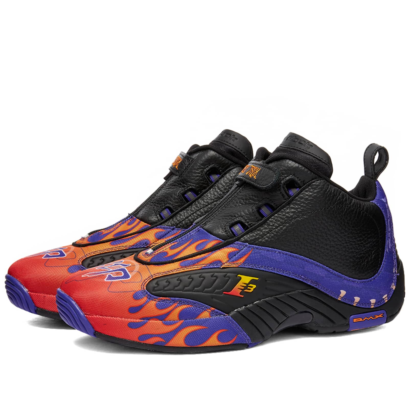 Reebok Answer IV Black, Purple & Red | END. (US)
