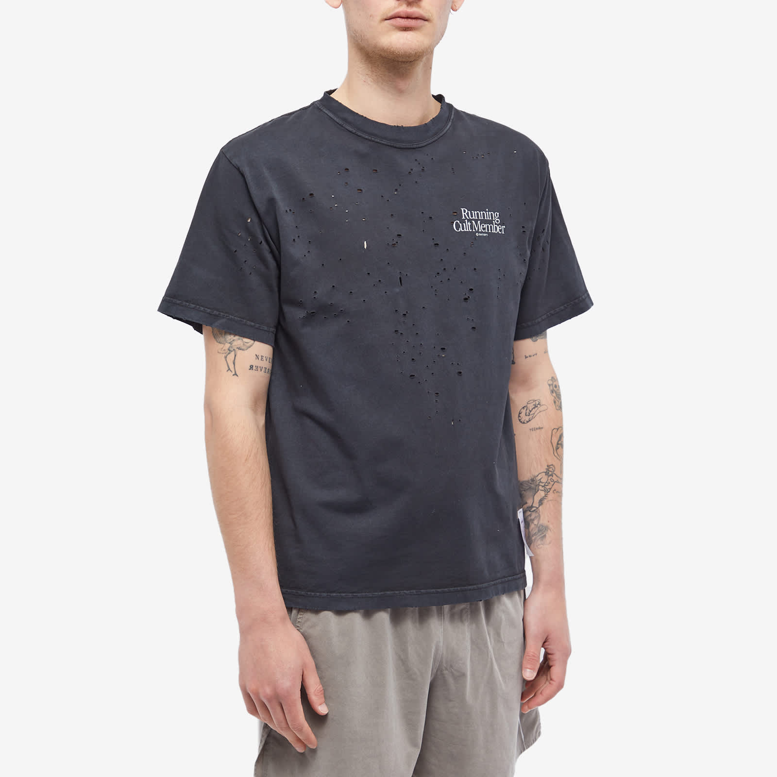 Satisfy MothTech T-Shirt Black | END. (GB)