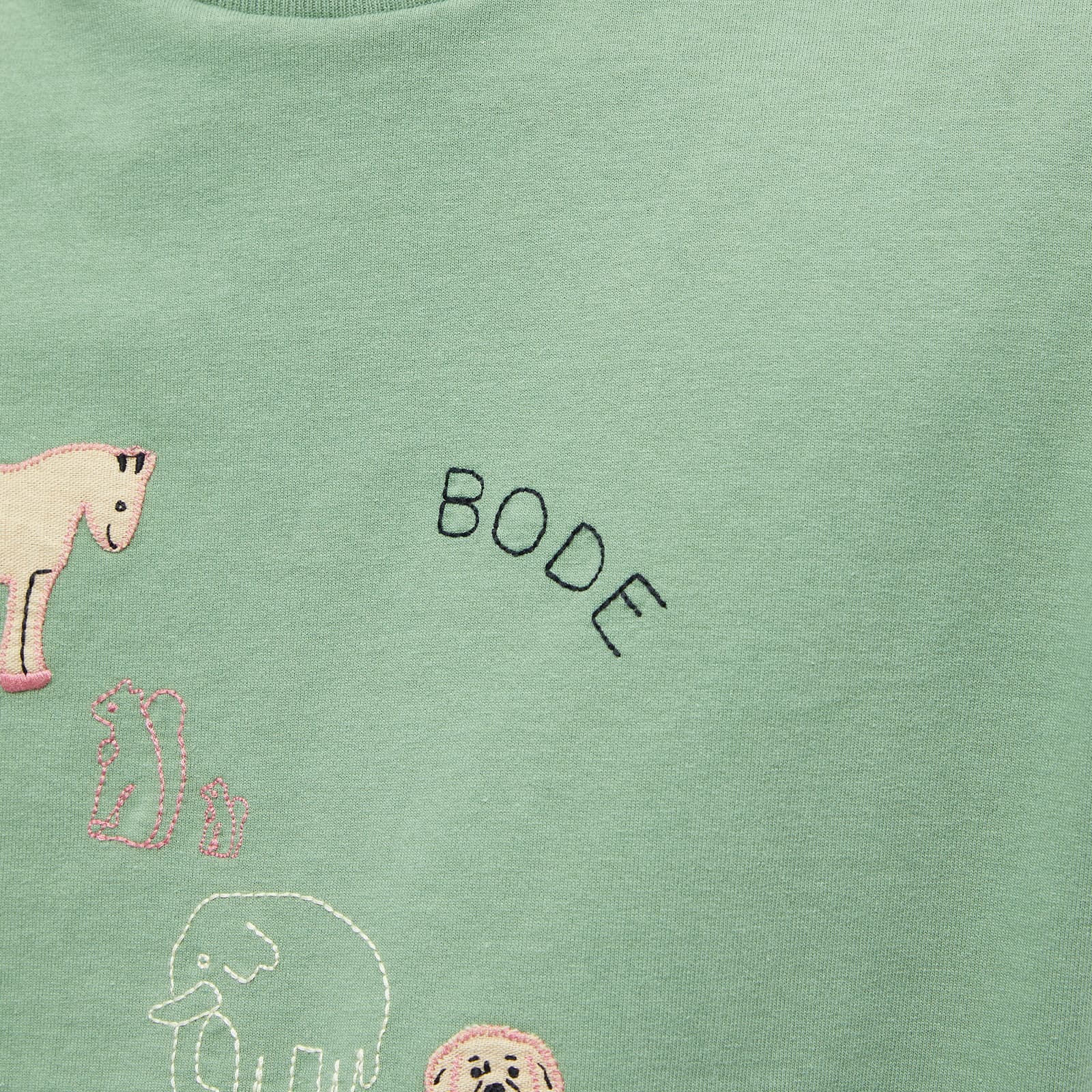 BODE Tiny Zoo T-Shirt Ivy | END. (GB)