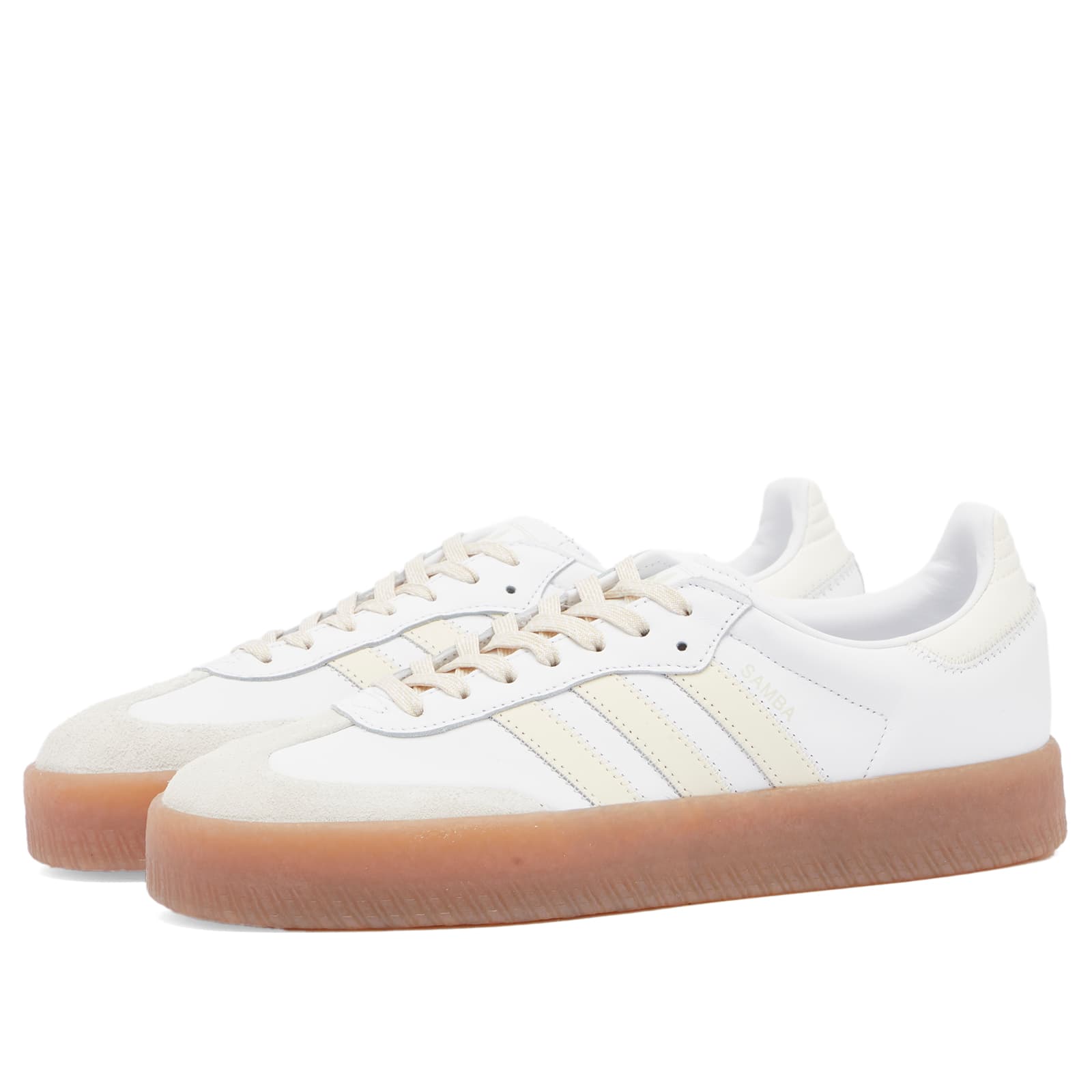 Adidas Sambae W White, Wonder White & Off White | END. (GB)