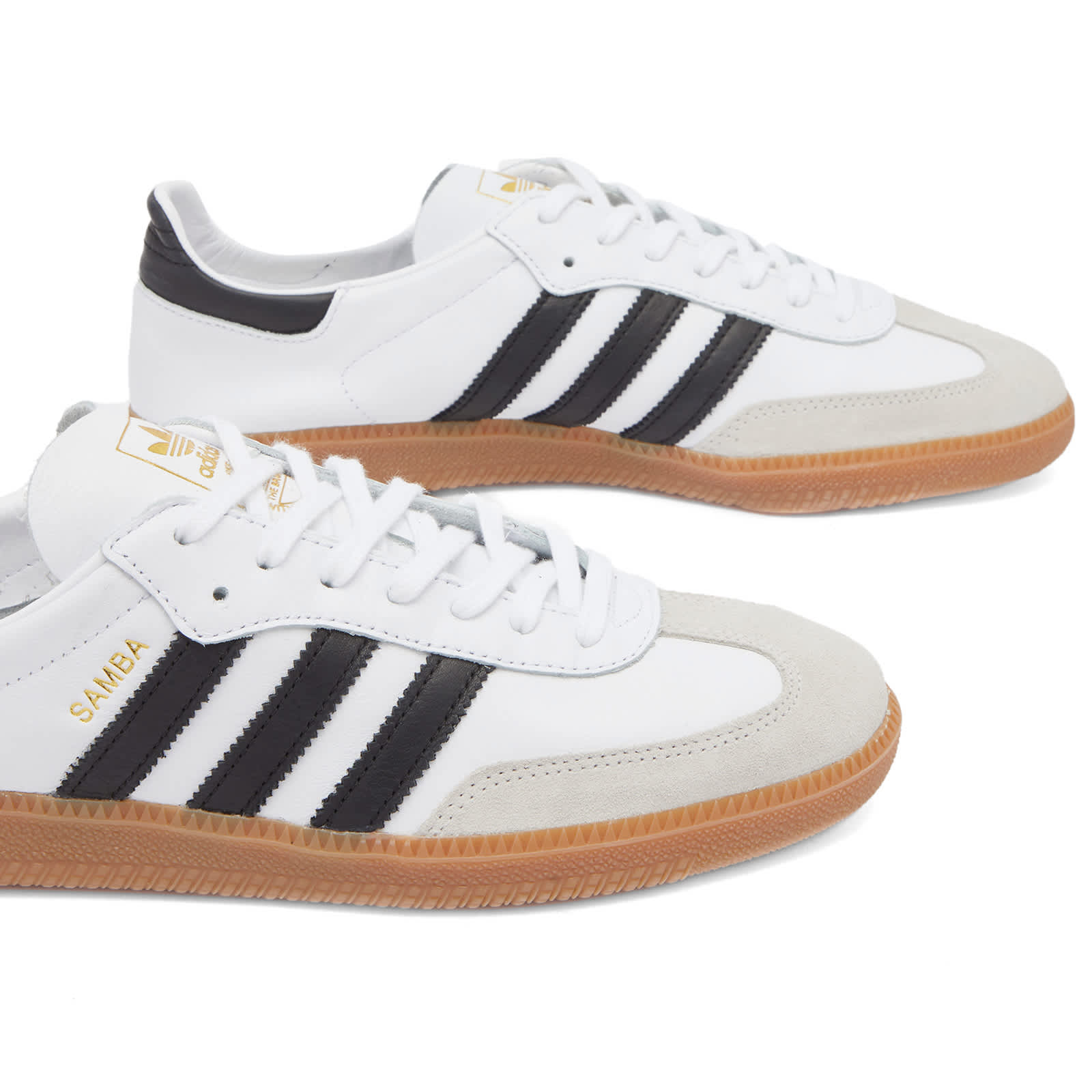Adidas Samba Decon White, Black & Grey | END. (US)