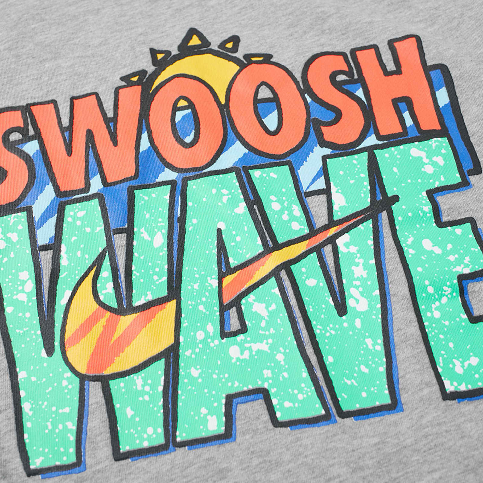 Nike Wave T-Shirt Dark Grey Heather | END. (GB)