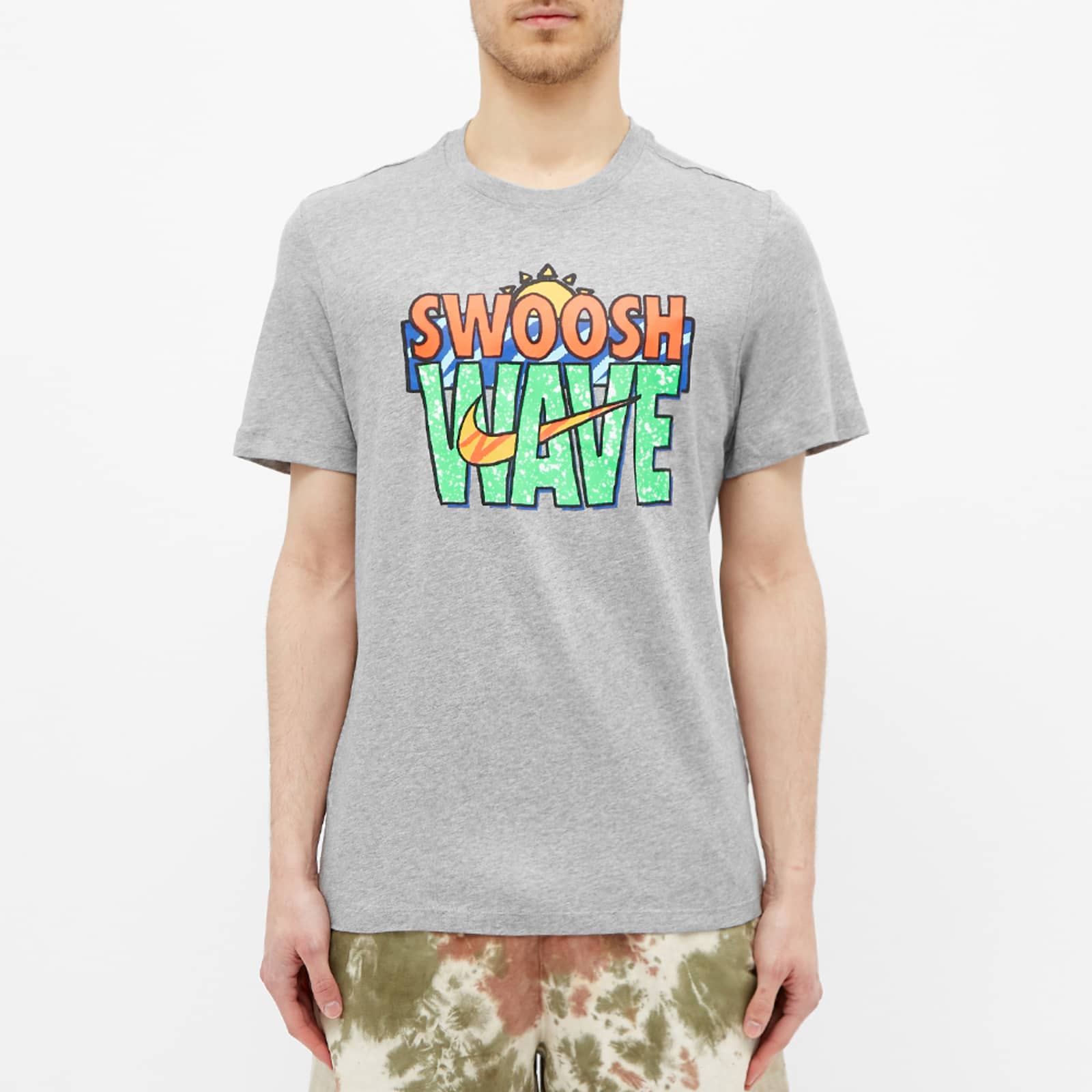 Nike Wave T-Shirt Dark Grey Heather | END. (GB)