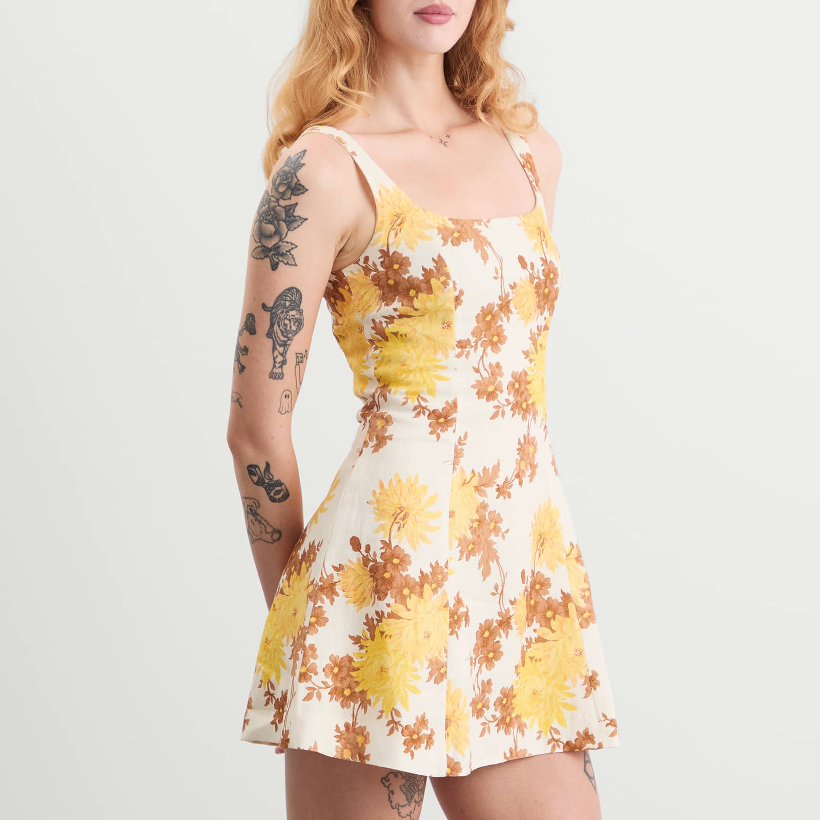 Faithfull The Brand Felice Mini Dress Midsummer Floral | END. (CA)