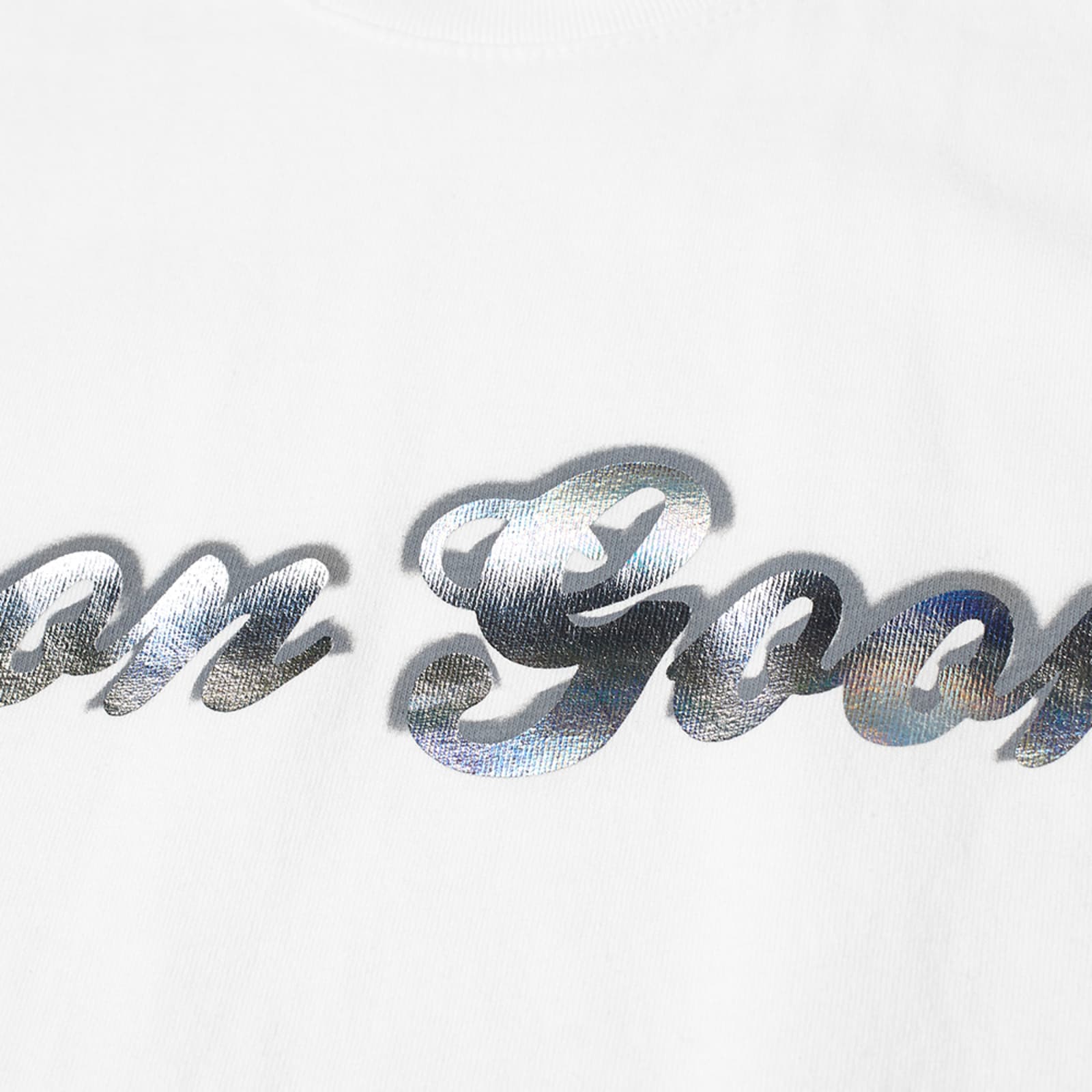 Noon Goons Mirror Script Tee White | END.