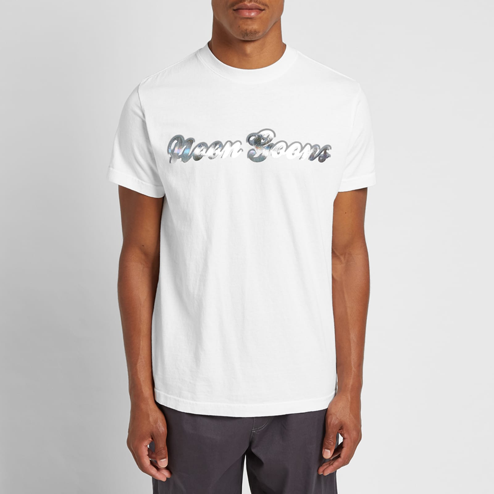 Noon Goons Mirror Script Tee White | END.