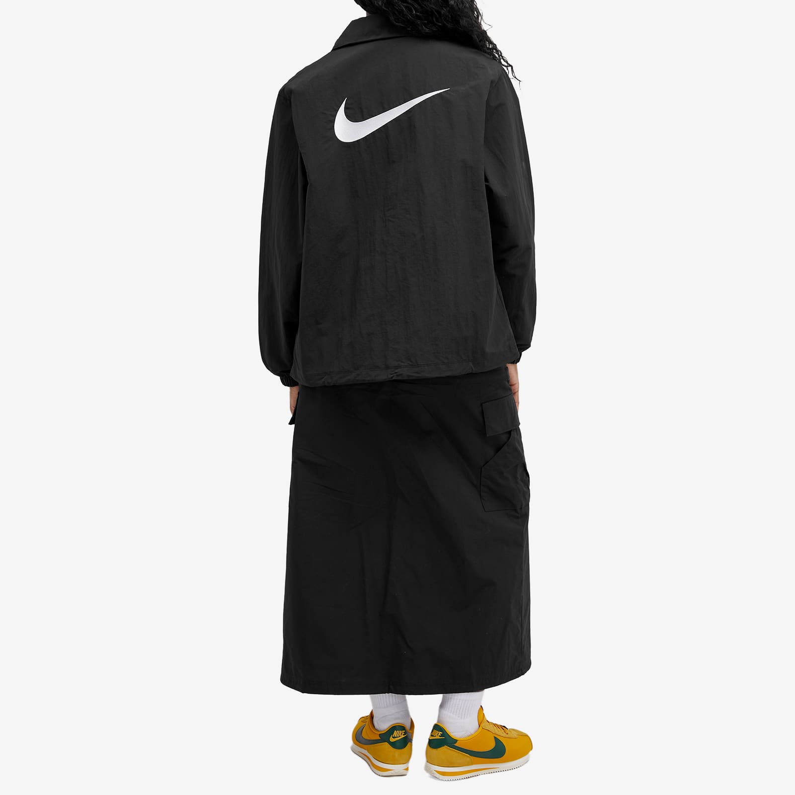 Nike Essential Woven Coach Jacket Black | END. (GB)