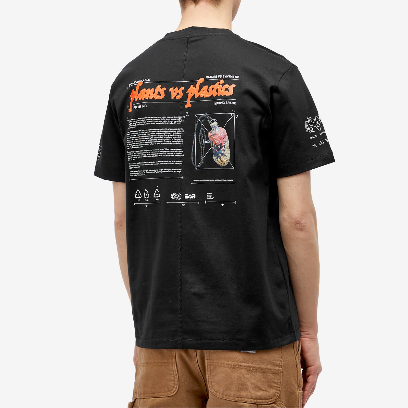 Space Available SA04 Case Study T-Shirt Black | END.