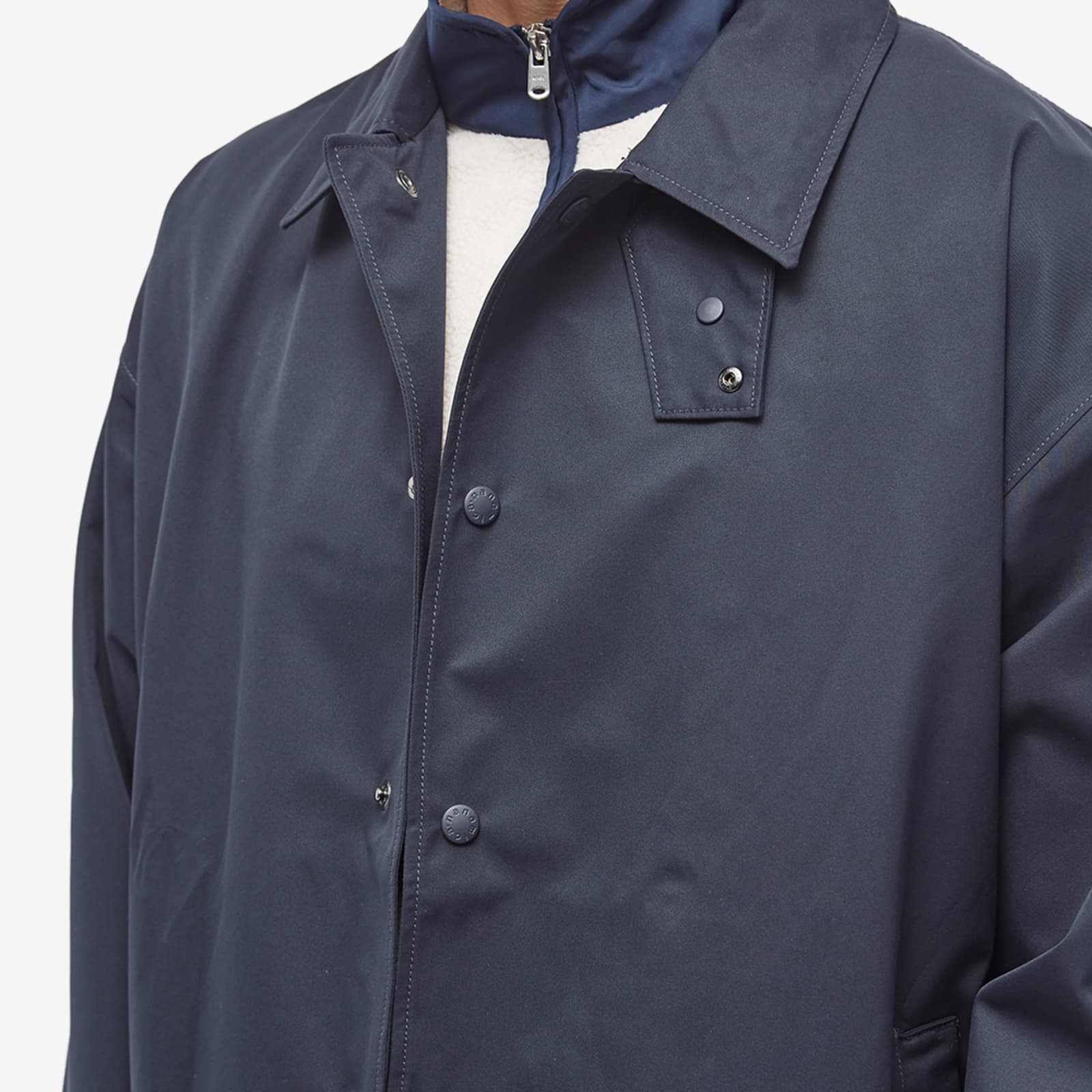 Nanamica 2L GORE-TEX Coach Jacket Navy | END. (US)