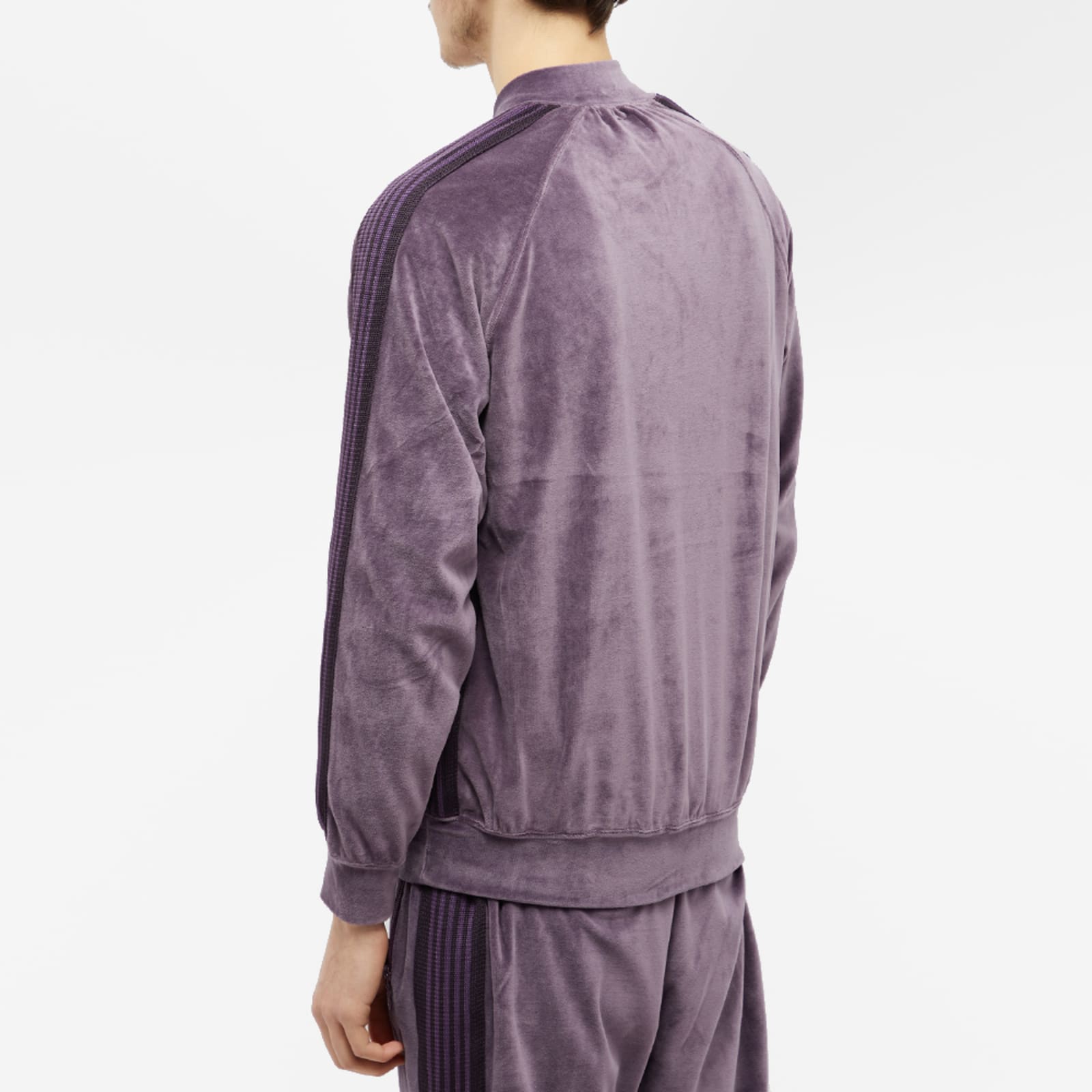 Needles Velour Track Jacket Purple | END. (US)
