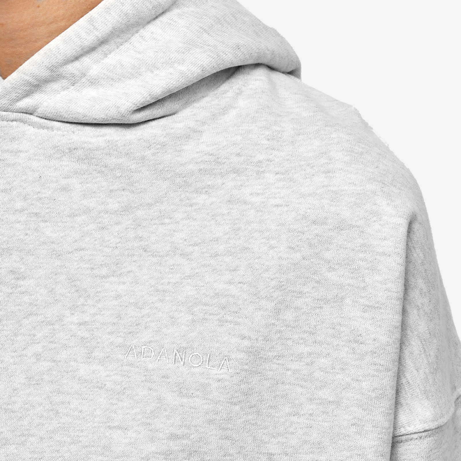 Adanola Oversized Hoodie Light Grey Melange | END. (Global)