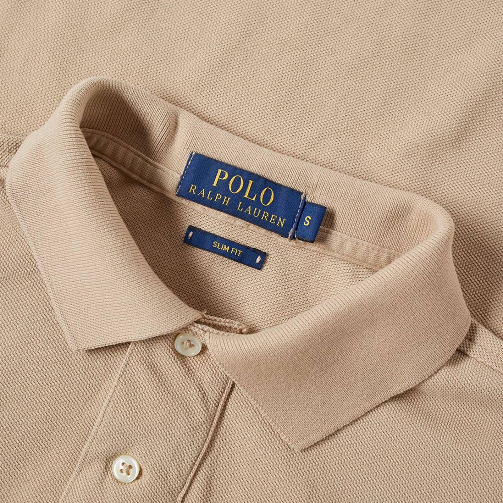 Polo Ralph Lauren Slim Fit Polo Soft Almond | END. (ES)