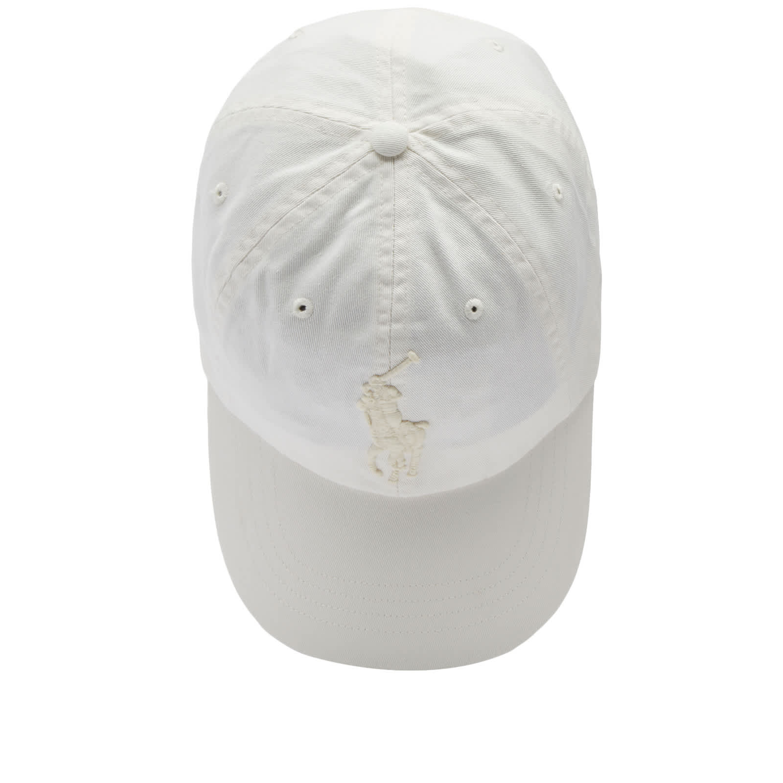 Polo Ralph Lauren Big Pony Baseball Cap Clubhouse Cream | END. (GB)