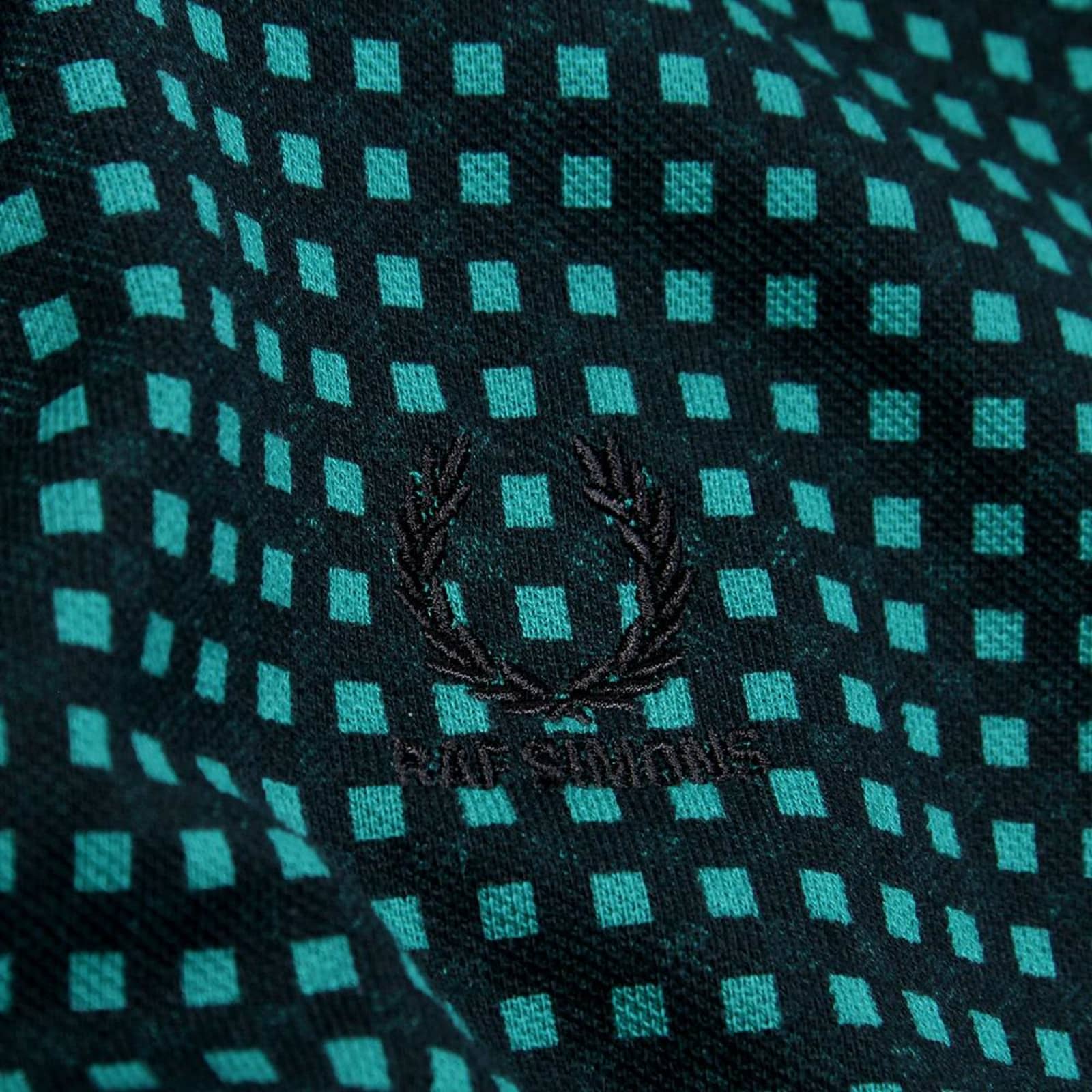 Raf Simons x Fred Perry Check Polo Black | END. (TW)