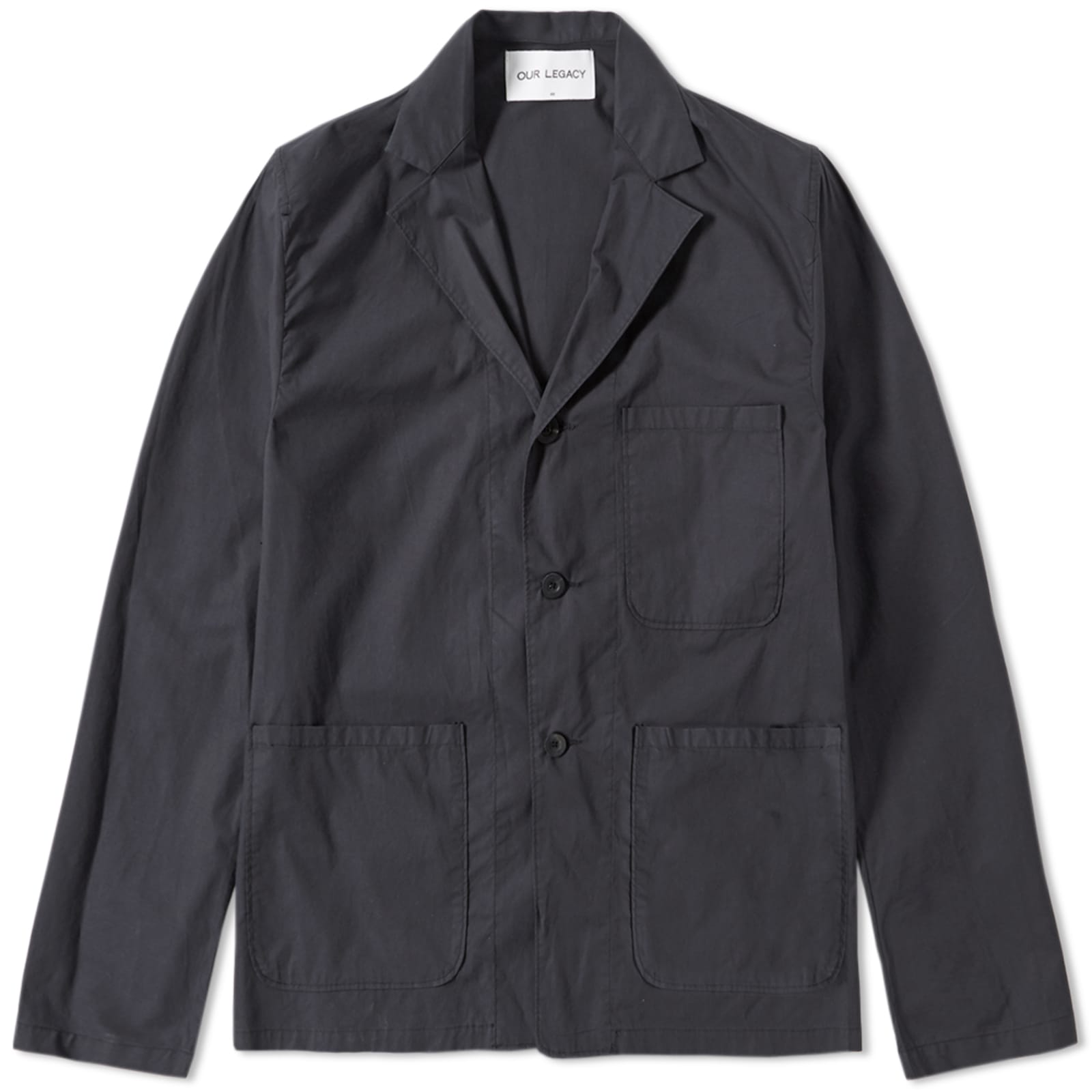 Our Legacy Lab Blazer Navy Cotton | END. (US)