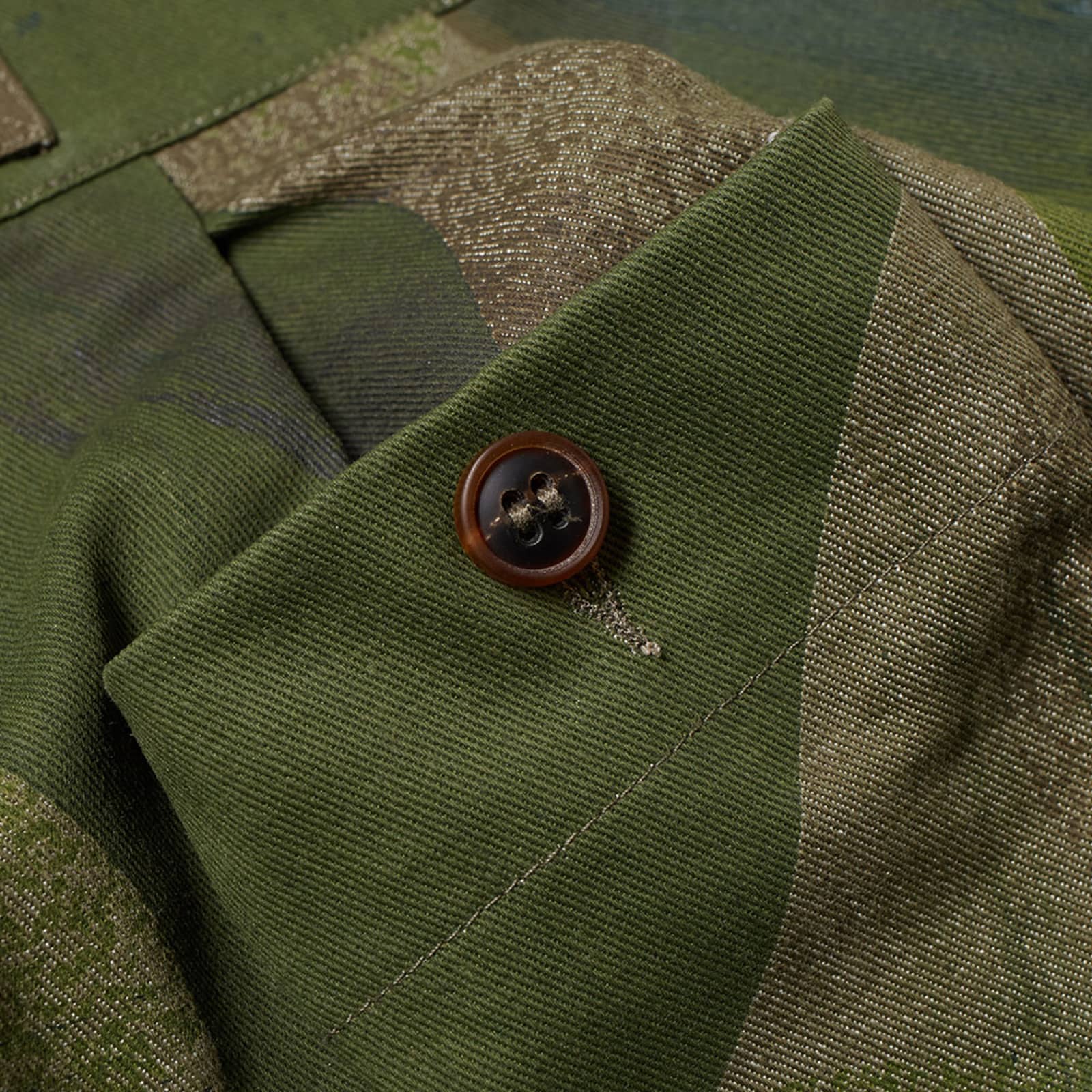 Nigel Cabourn Authentic Buckle Pant Camo | END. (US)