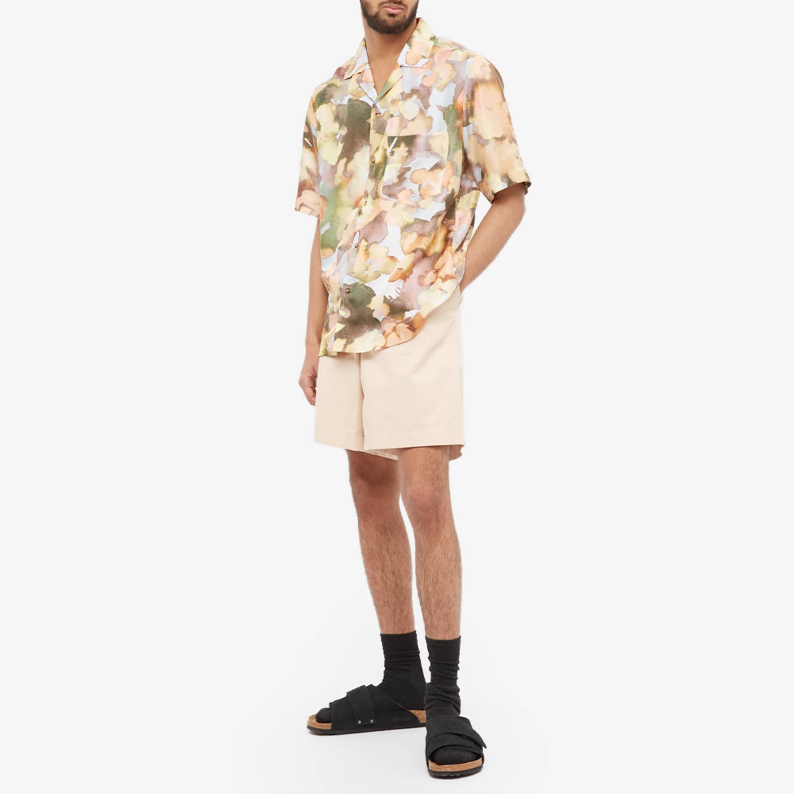 Nanushka Bodil Vacation Shirt Watercolour | END.